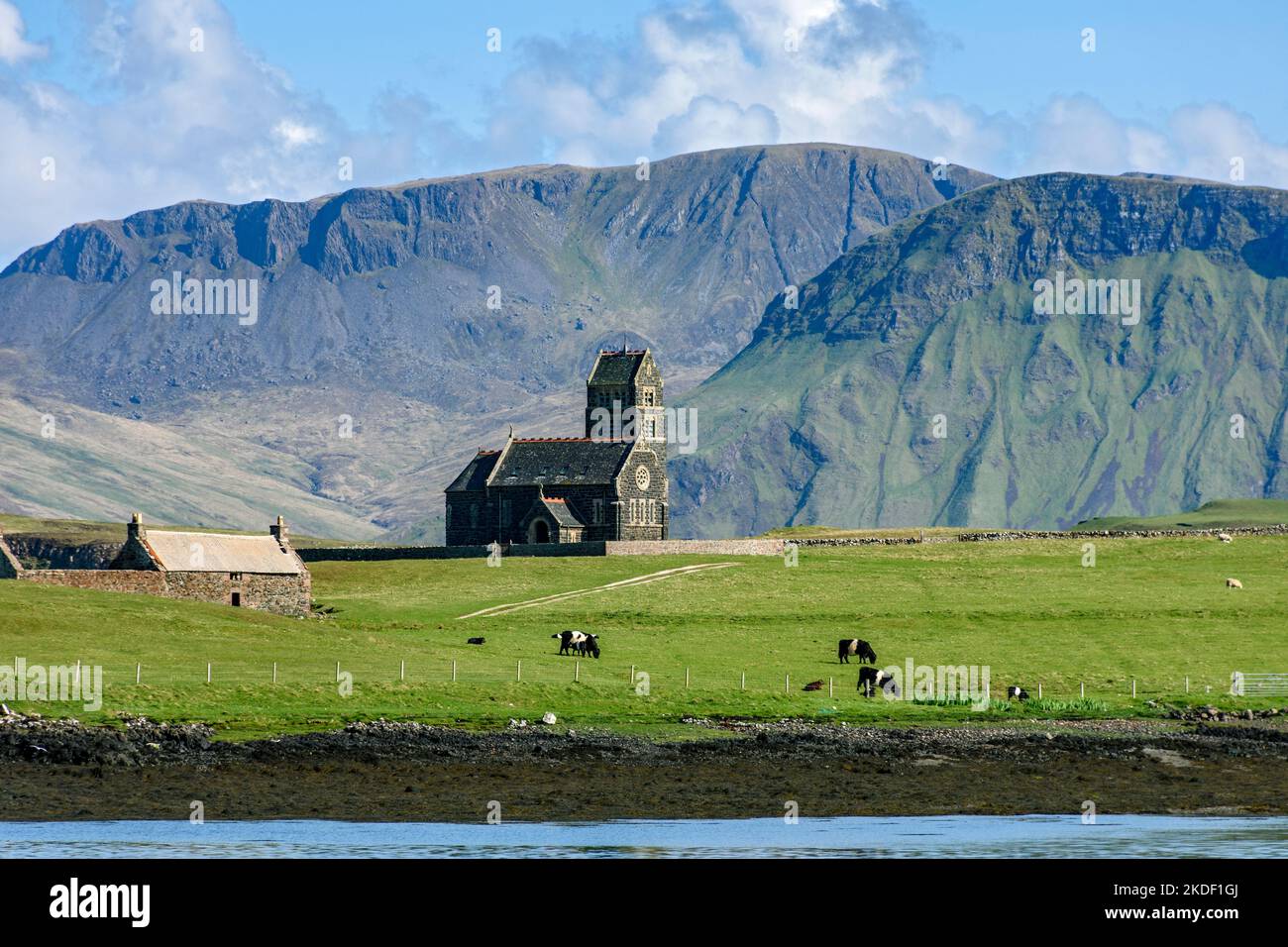 Die ehemalige Kirche von St. Edward auf der Insel Sanday, von der Isle ...