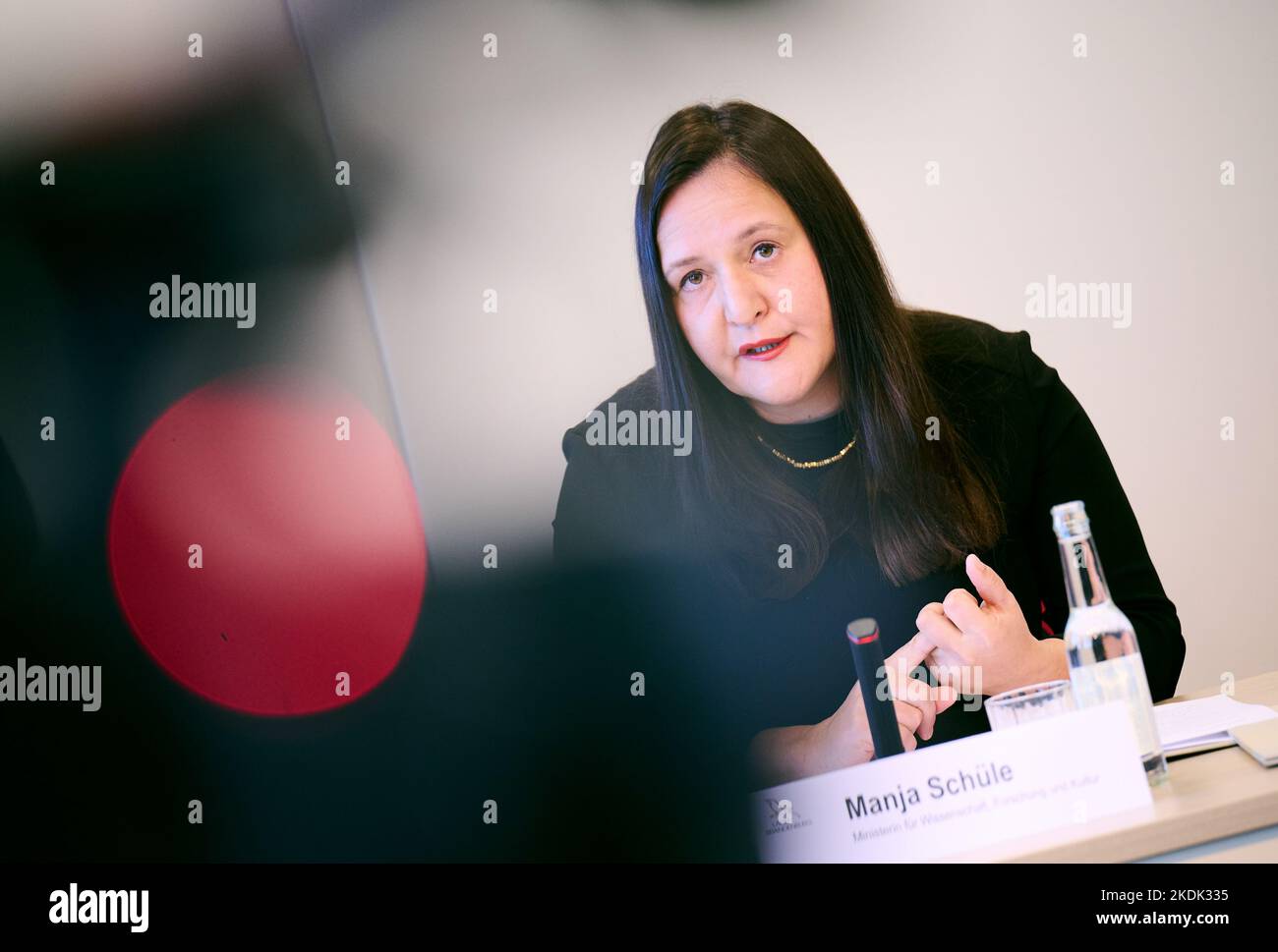 Potsdam, Deutschland. 07.. November 2022. Manja Schüle (SPD ...