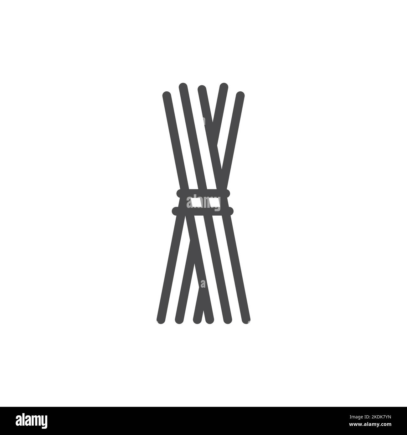 Spaghetti zeichnung Stock-Vektorgrafiken kaufen - Alamy