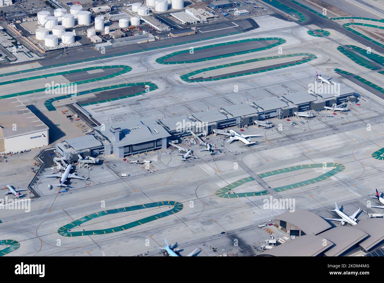 ERWEITERUNG DES TBIT-Terminals West Gates am Flughafen Los Angeles LAX ...