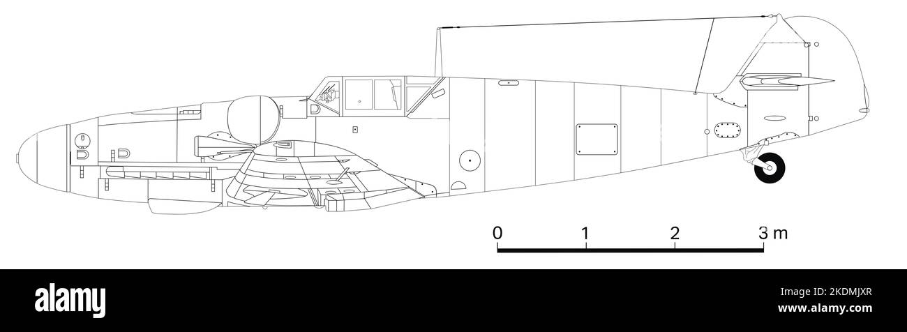 Me 109 messerschmitt bf 109 messerschmitt me 109 Ausgeschnittene Stockfotos und -bilder - Alamy