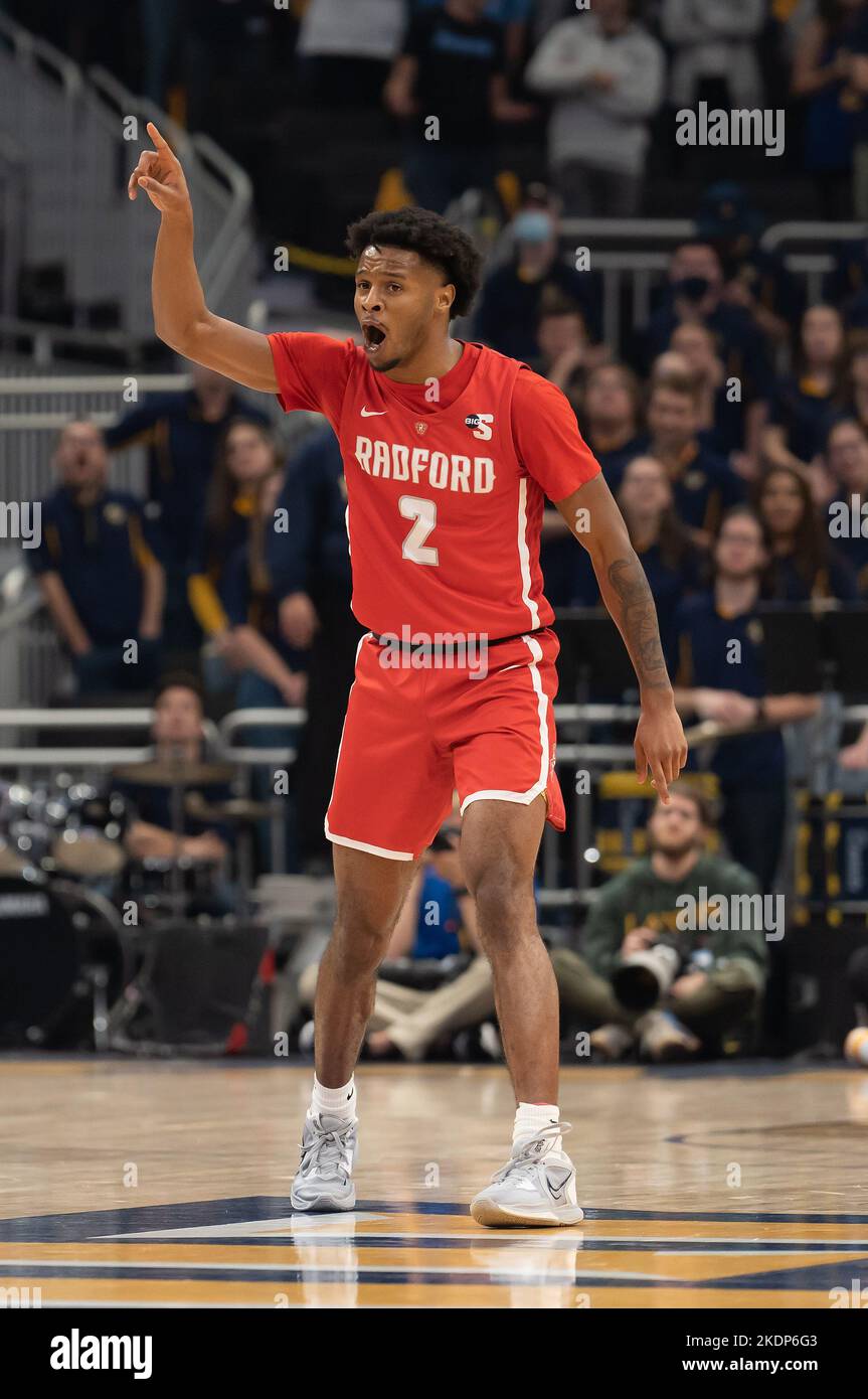 7. November 2022: Josiah Jeffers #2 von Radford Highlanders feiert beim ...