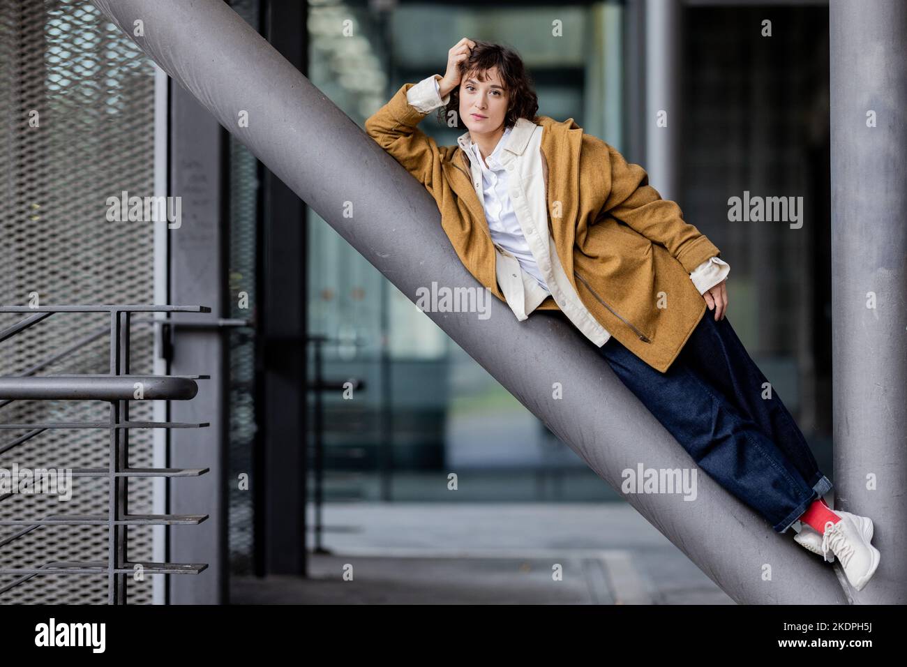 Bochum, Deutschland. 07.. November 2022. Friederike Becht, Schauspielerin, fotografiert in der ...