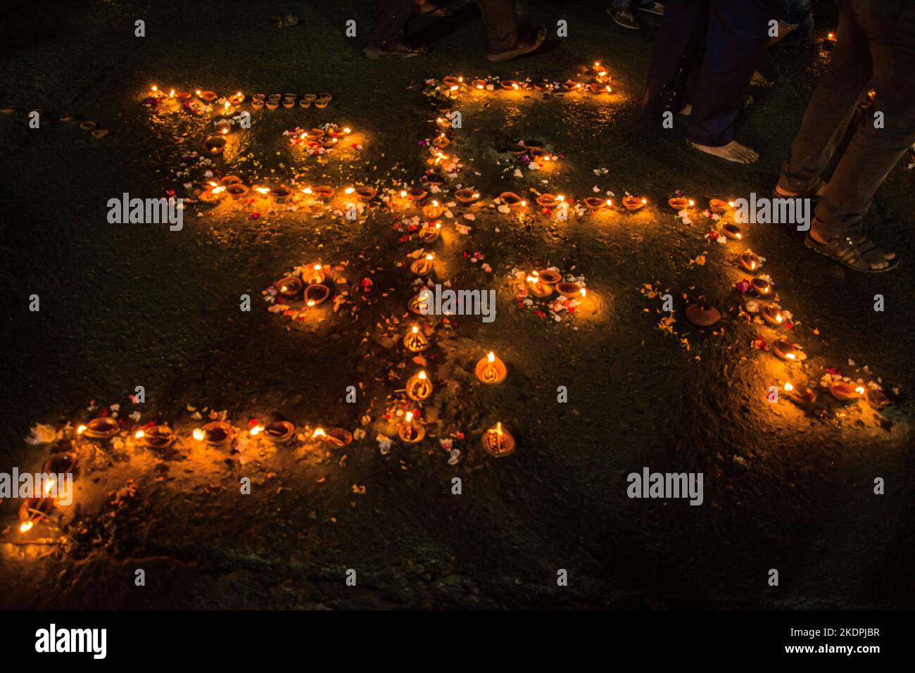 Kalkutta, Indien. 07.. November 2022. Im Sanatan Dharma hat der ...