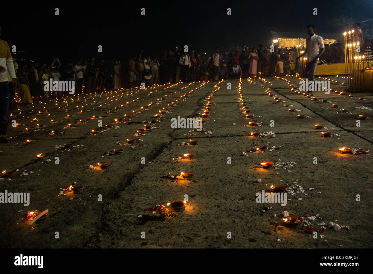 Kalkutta, Indien. 07.. November 2022. Im Sanatan Dharma hat der ...