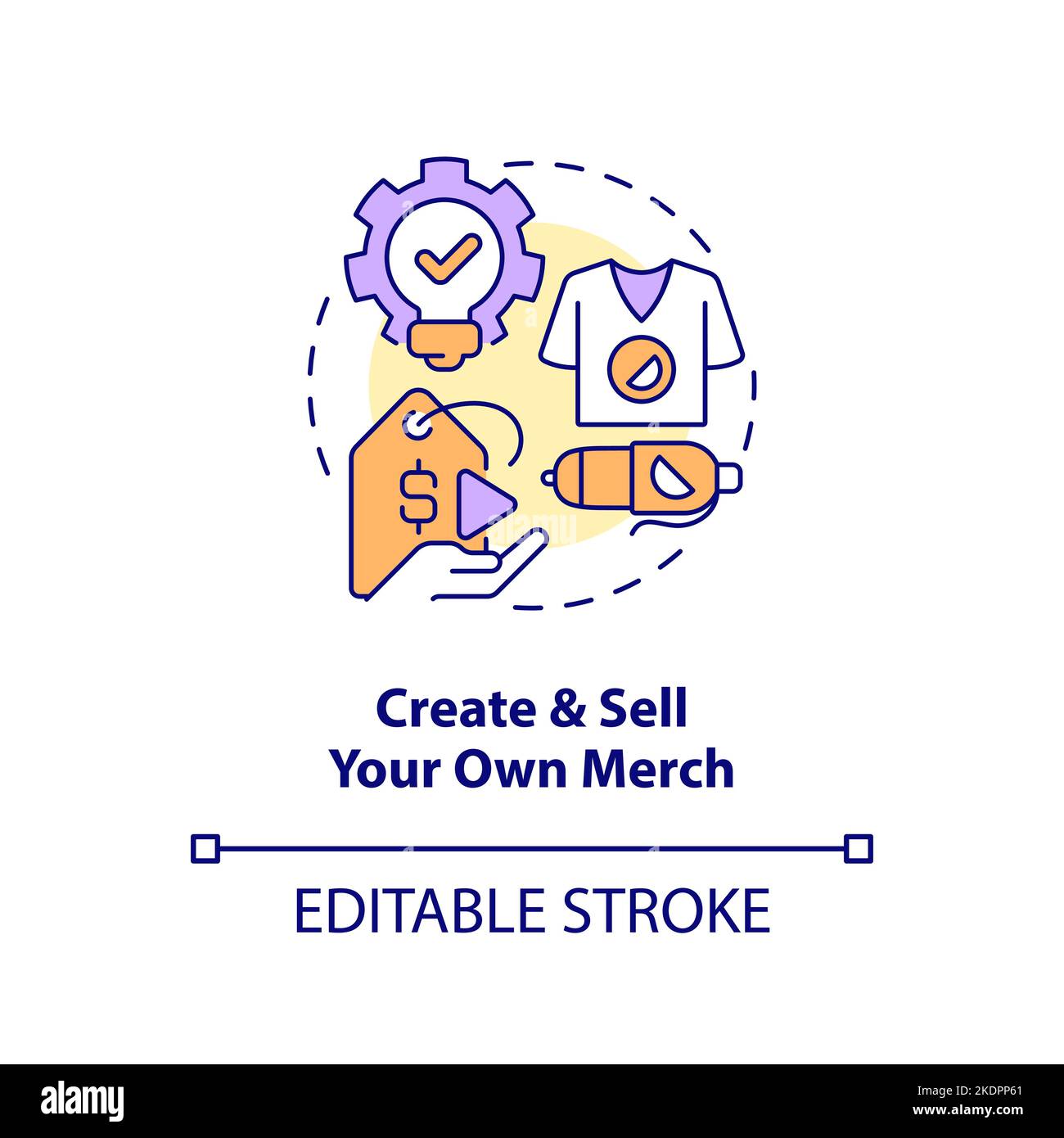 Merch linie Stock-Vektorgrafiken kaufen - Alamy