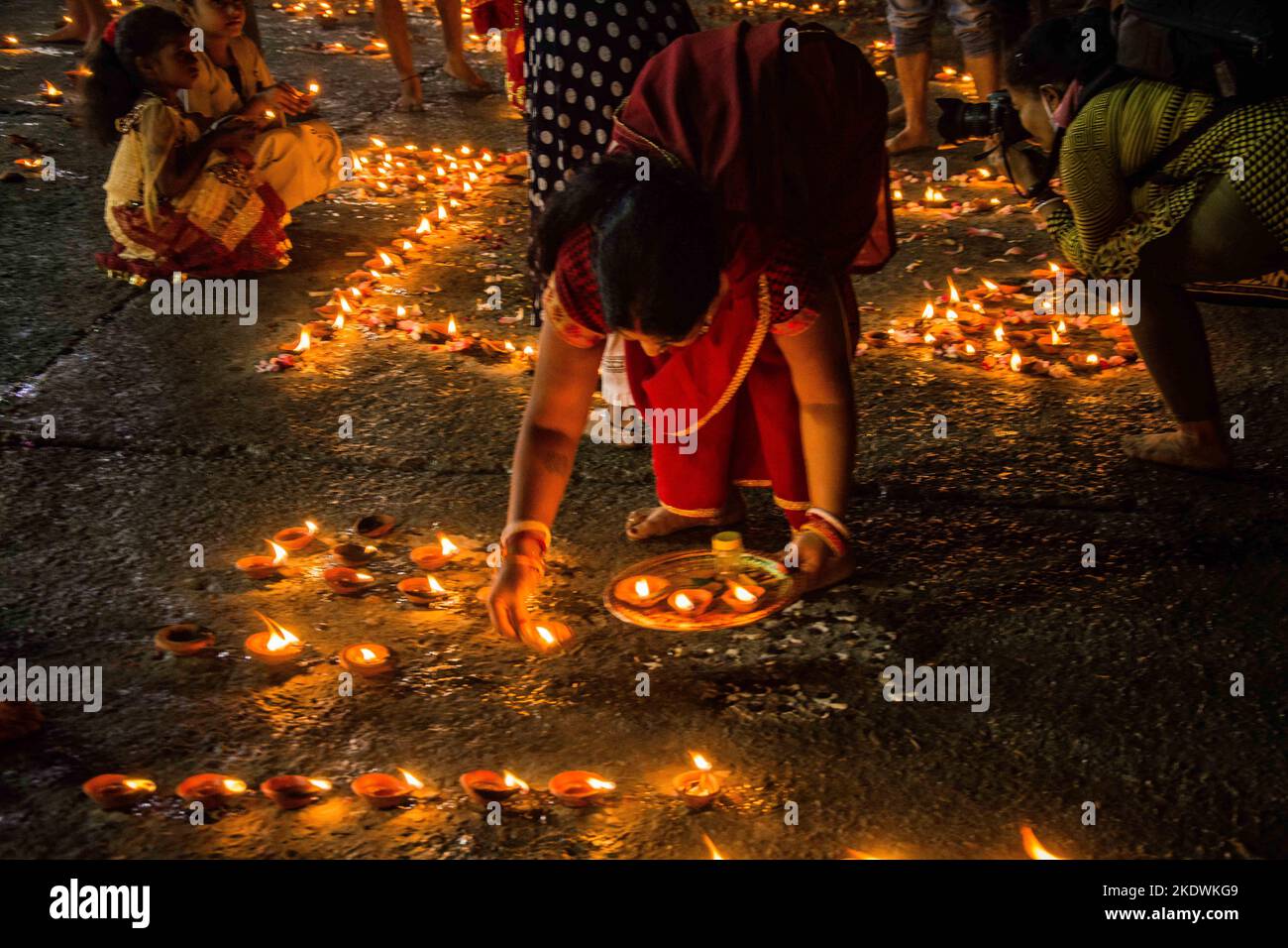 Kalkutta, Westbengalen, Indien. 7.. November 2022. Im Sanatan Dharma ...