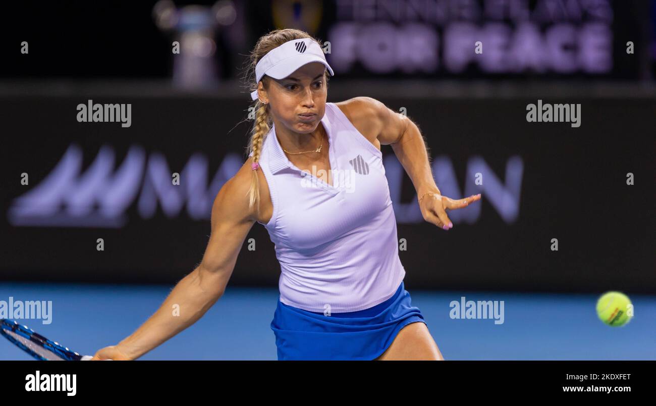 Glasgow, Schottland 8.. November 2022. Yulia Putintseva aus Kasachstan ...