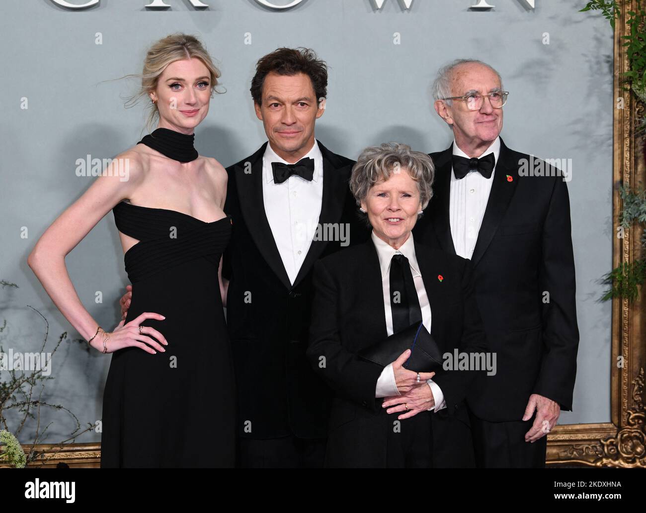 Elizabeth Debicki, Dominic West, Imelda Staunton und` Jonathan Pryce ...
