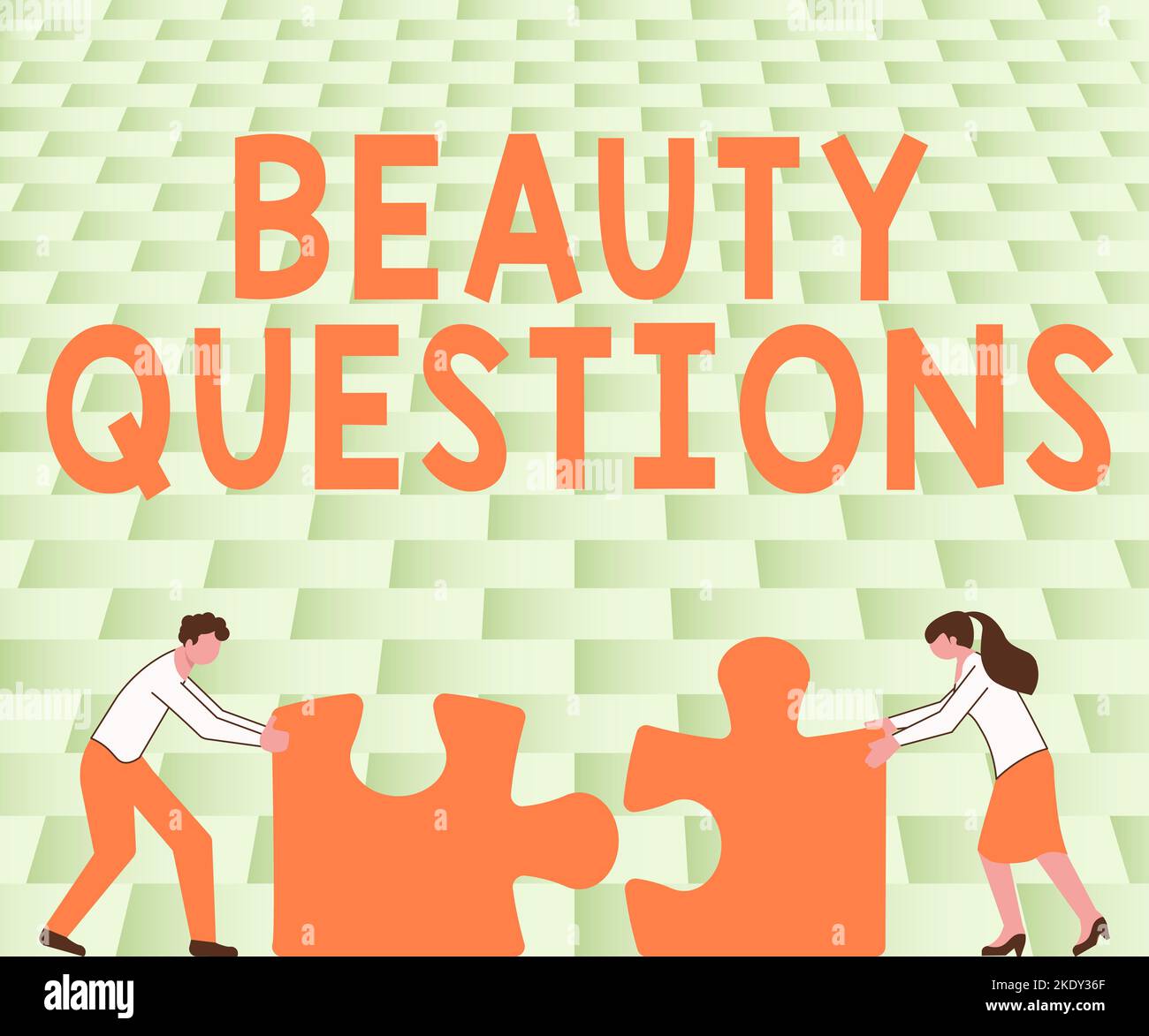 Handschrift Text Schönheit Fragen, Konzept Bedeutung eines Satzes oder ...