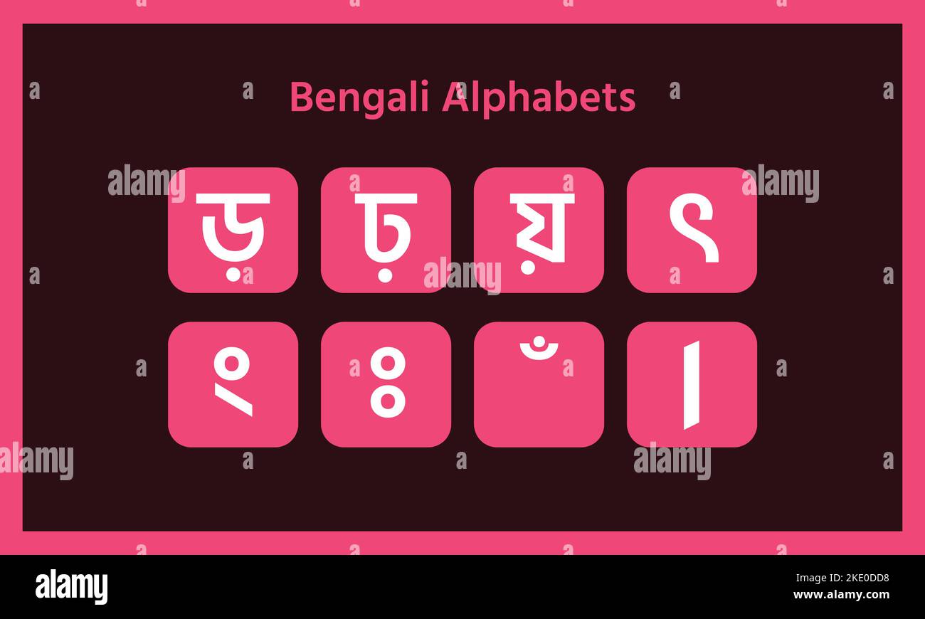 Bengalisches alphabet -Fotos und -Bildmaterial in hoher Auflösung – Alamy