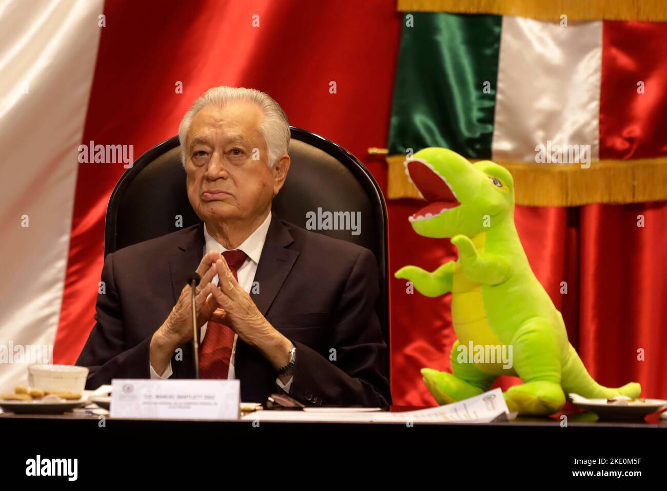 Nicht exklusiv: 8. November 2022, Mexiko-Stadt, Mexiko: Der Direktor ... Nicht exklusiv: 8. November 2022, Mexiko-Stadt, Mexiko: Der Direktor ...