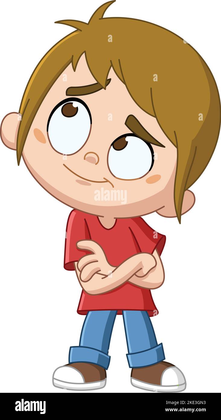 Kind Clipart Denkend