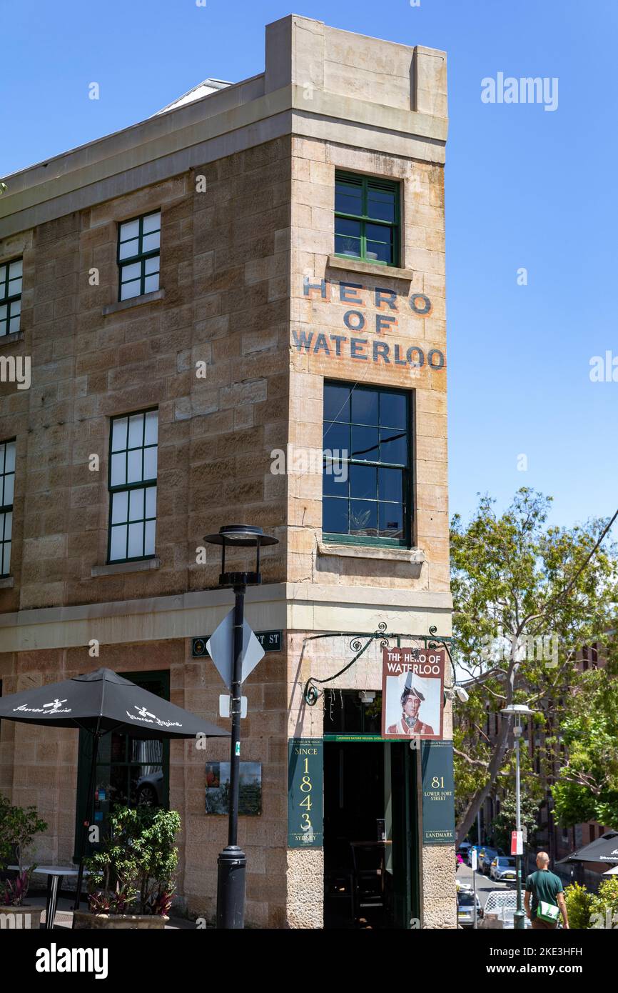 Hero of Waterloo public House in Millers Point Sydney, behauptet ...