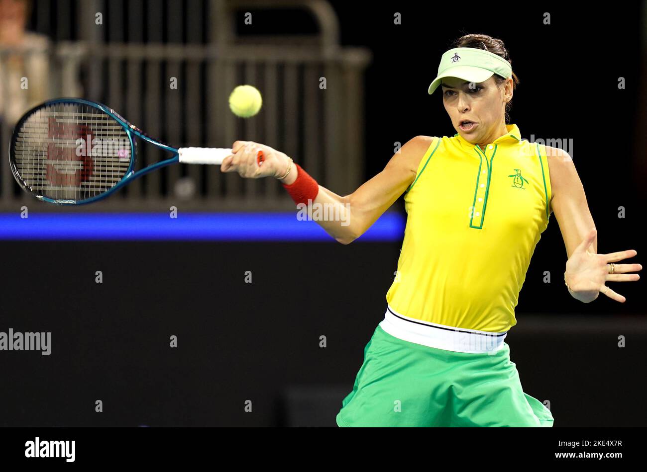 Der Australier Ajla Tomljanovic ist am dritten Tag des Bühnenmatches ...