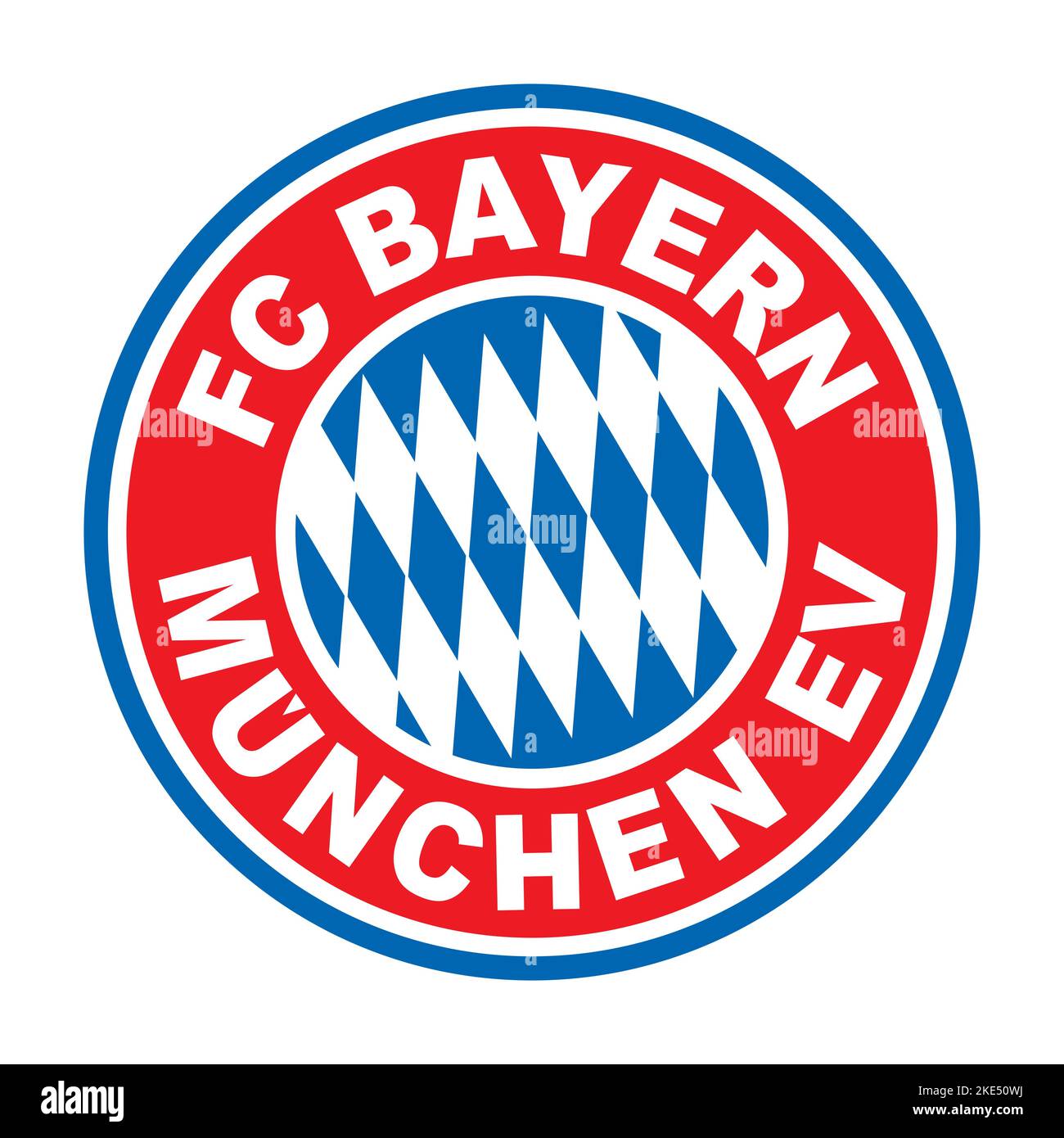 Fc bayern logo -Fotos und -Bildmaterial in hoher Auflösung – Alamy