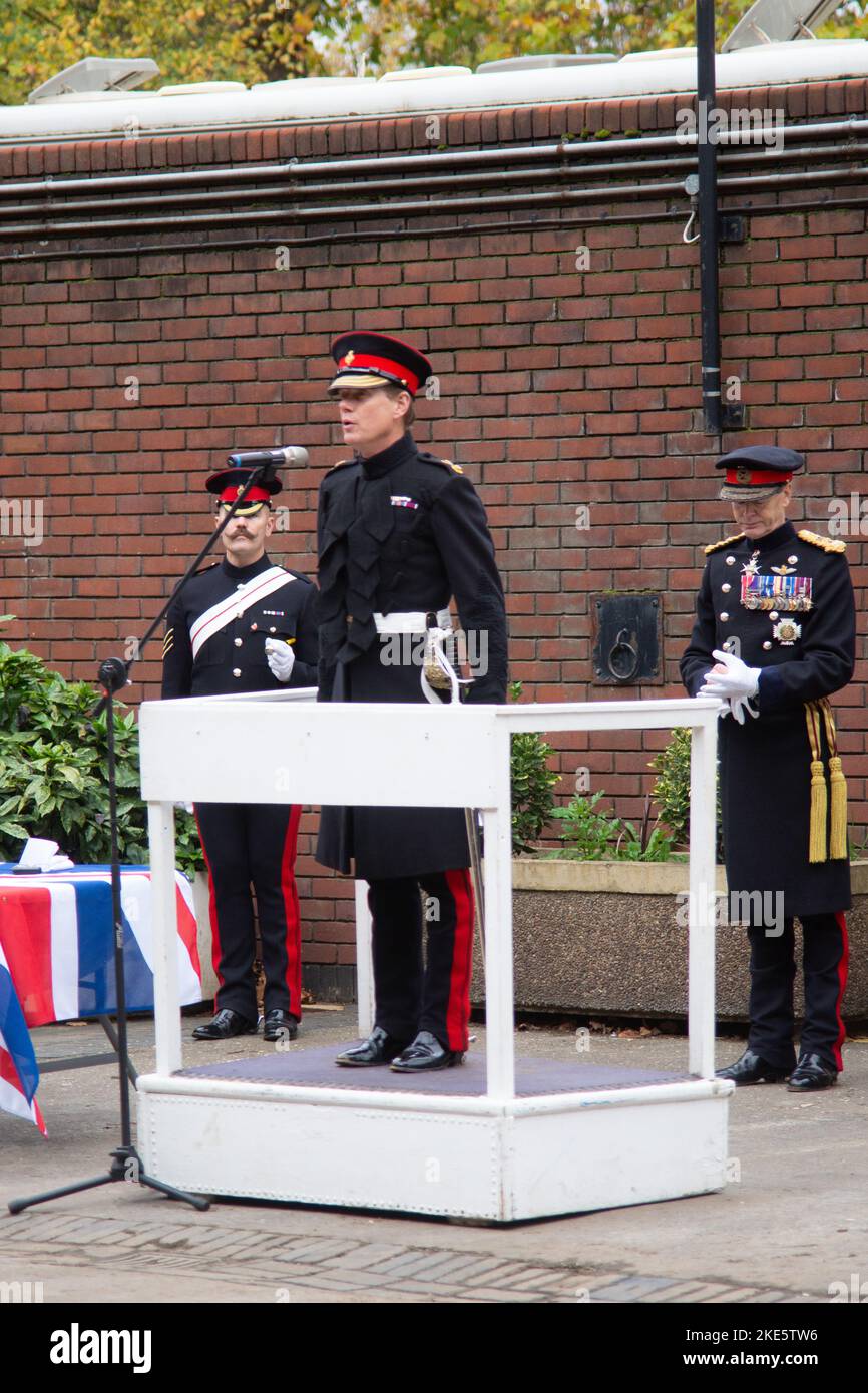 London, Großbritannien. 10.. November 2022. Kit Ride und Passing Out ...