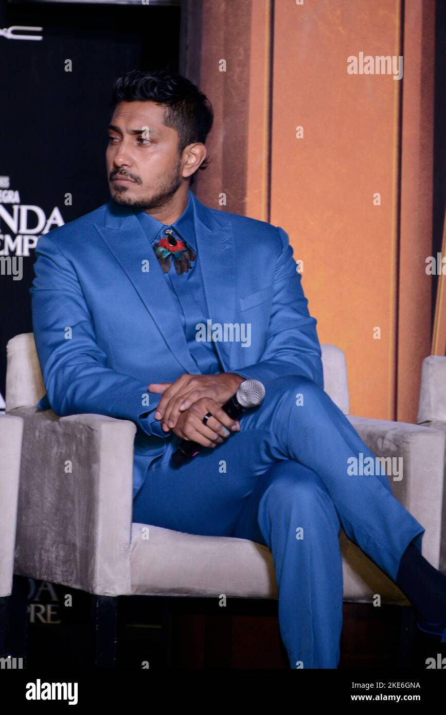 9. November 2022, Satelite City, Mexiko: Tenoch Huerta während des ...