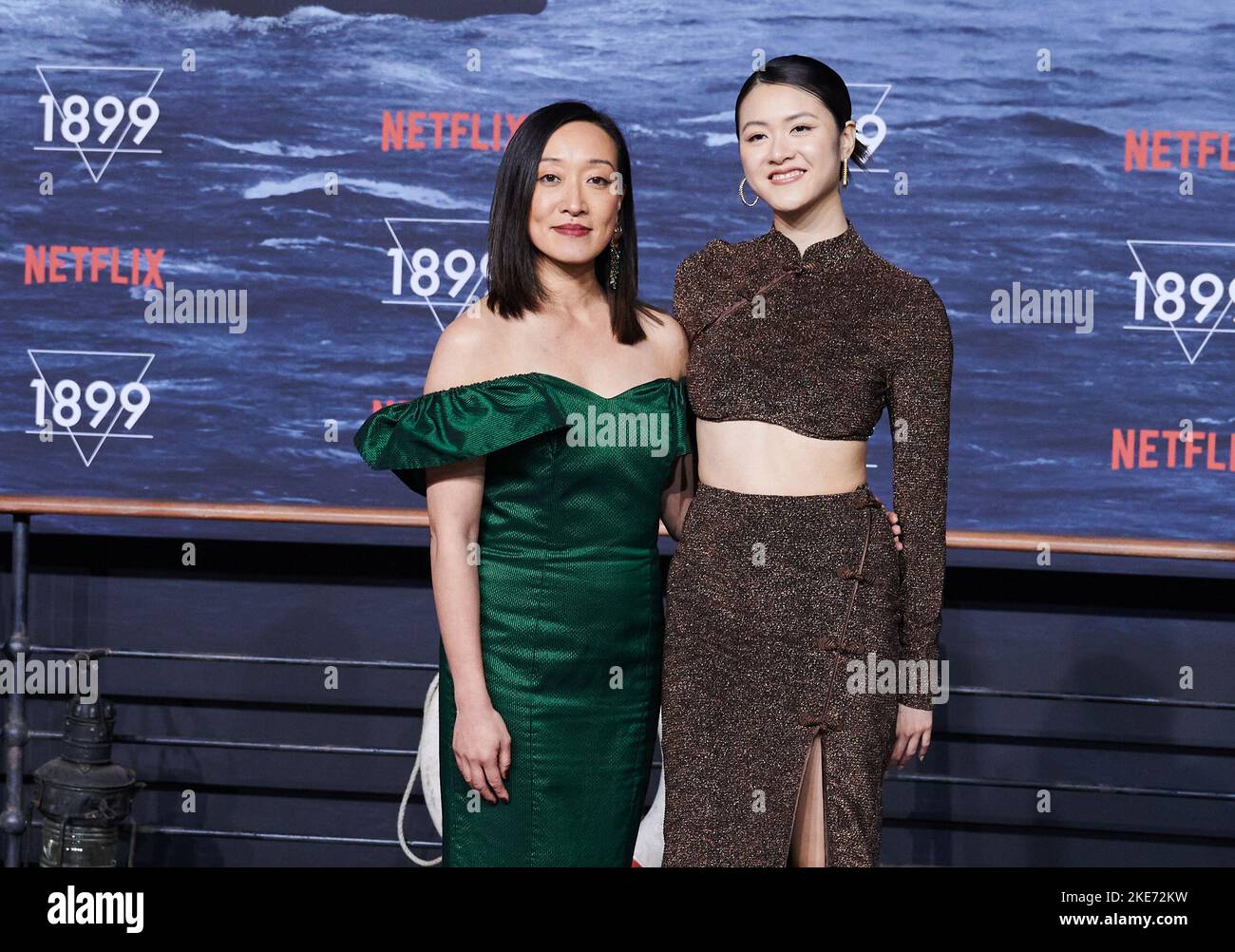 Berlin, Deutschland. 10.. November 2022. Gabby Wong und Isabella Wei ...