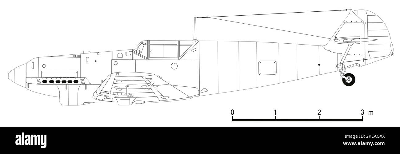 Me 109 messerschmitt bf 109 messerschmitt me 109 Ausgeschnittene Stockfotos und -bilder - Alamy