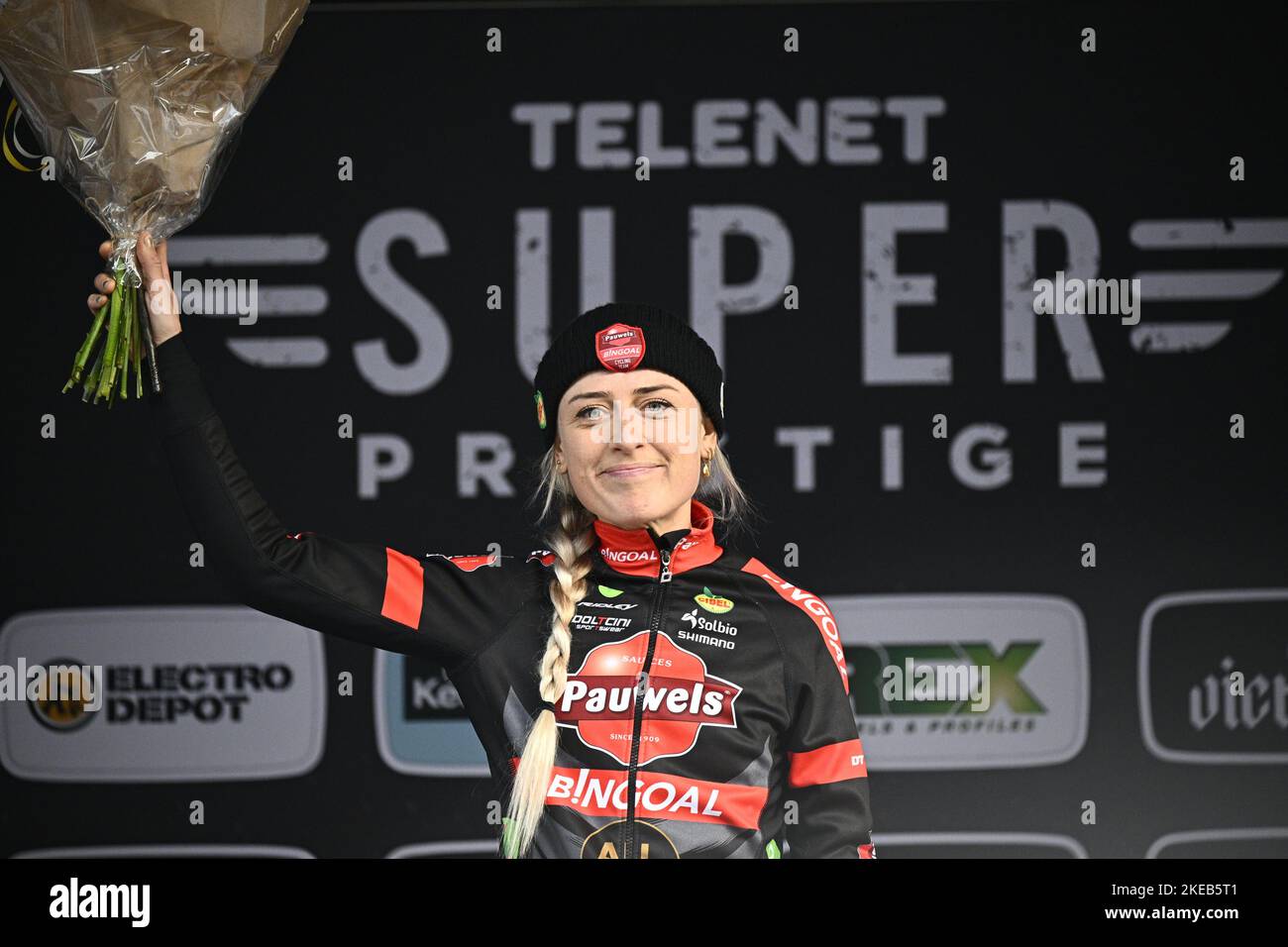 Niel, Belgien, 11. November 2022. Die Niederländerin Denise Betsema auf ...