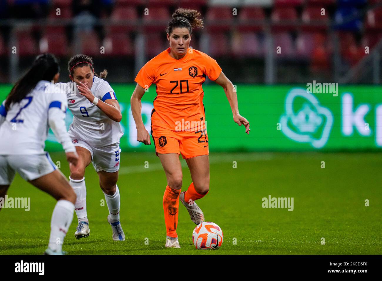 UTRECHT, NIEDERLANDE - 11. NOVEMBER: Dominique Janssen aus den ...