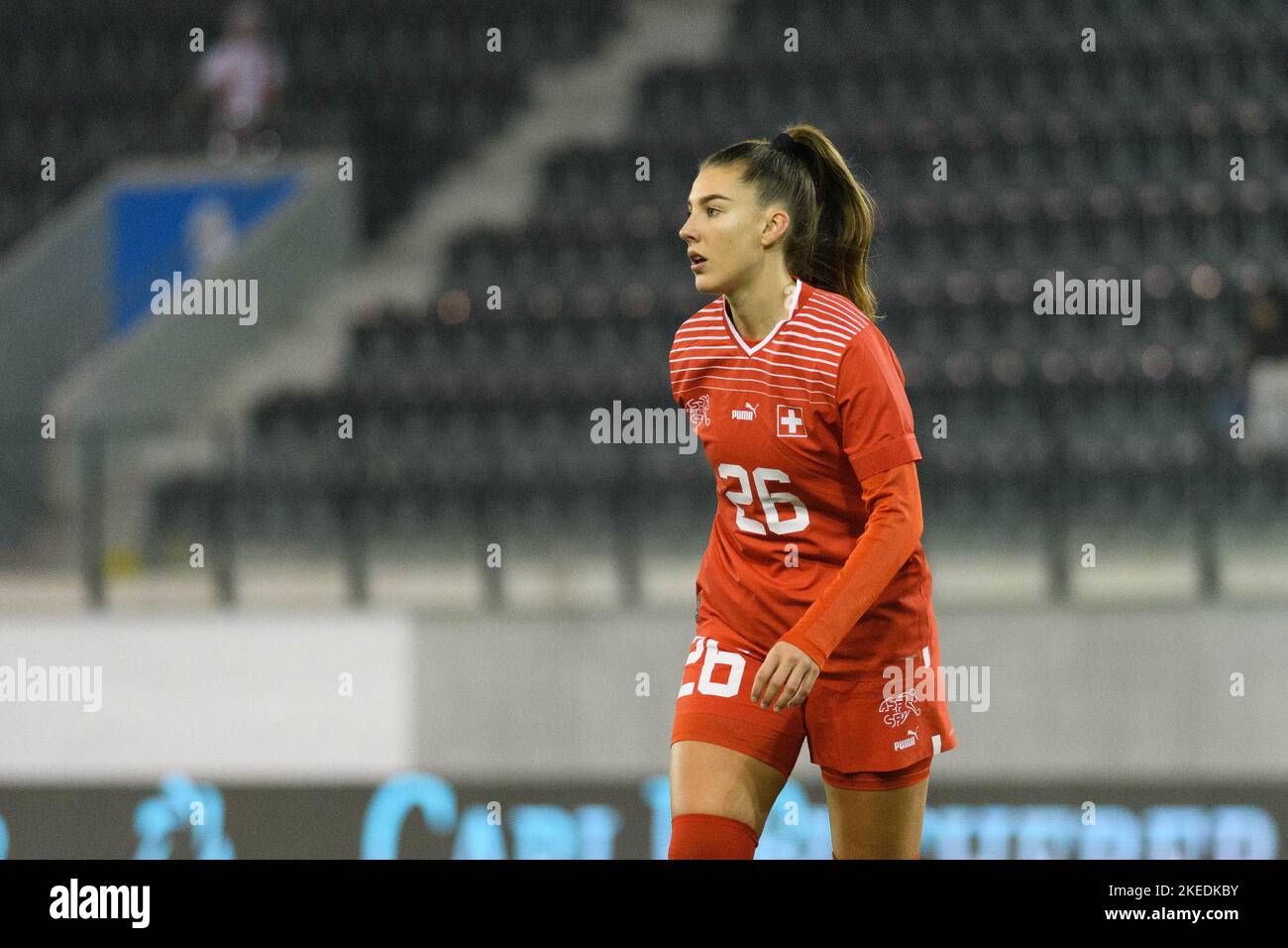 11. November 2022: Seraina Piubel (26 Schweiz) beim internationalen ...