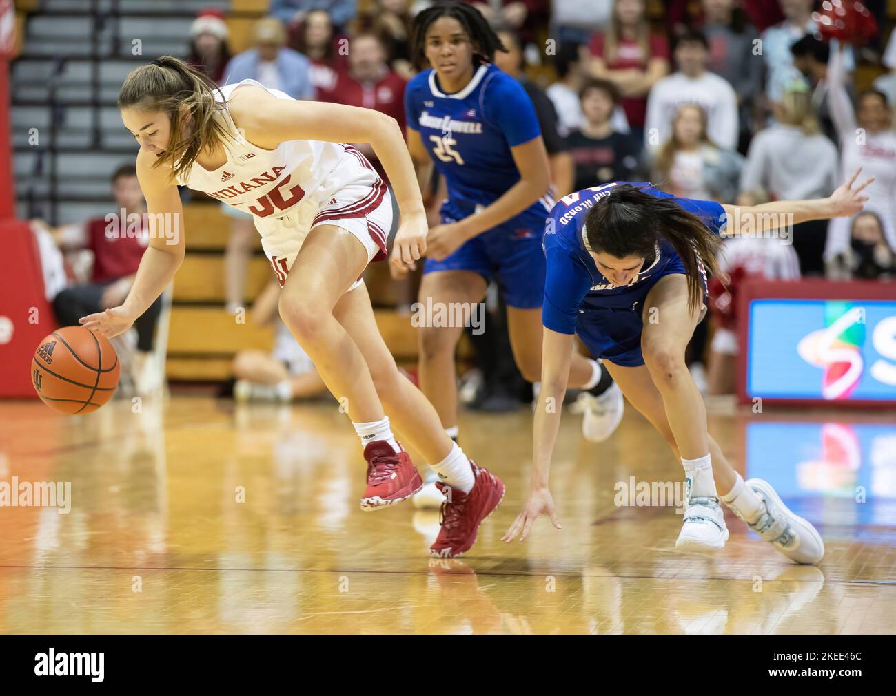 Bloomington, Usa. 11.. November 2022. Indiana Hoosiers Stürmer Lilly ...