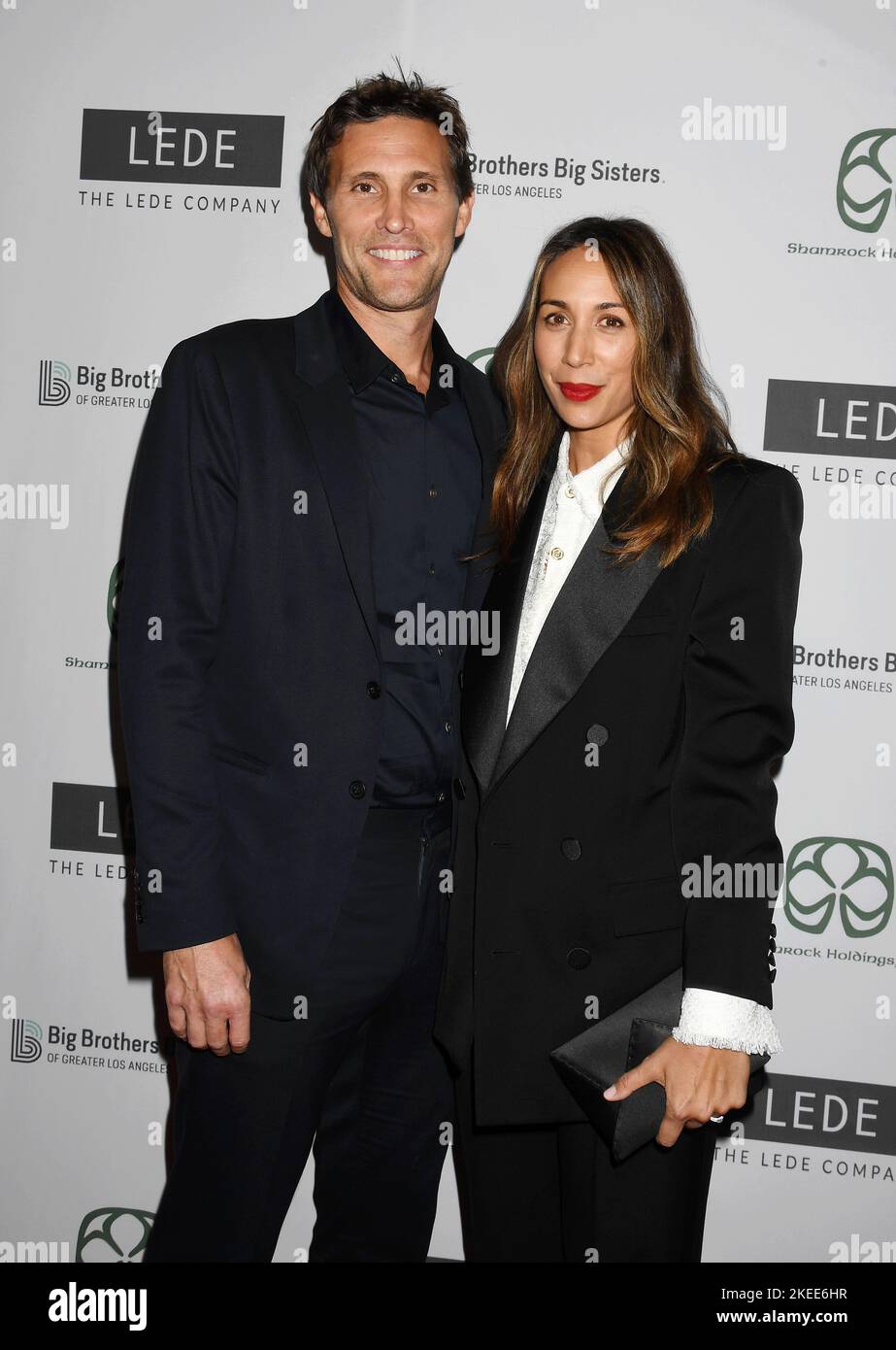 HOLLYWOOD, CA – 10. NOVEMBER: (L-R) John Keith Wasson und Meredith O ...