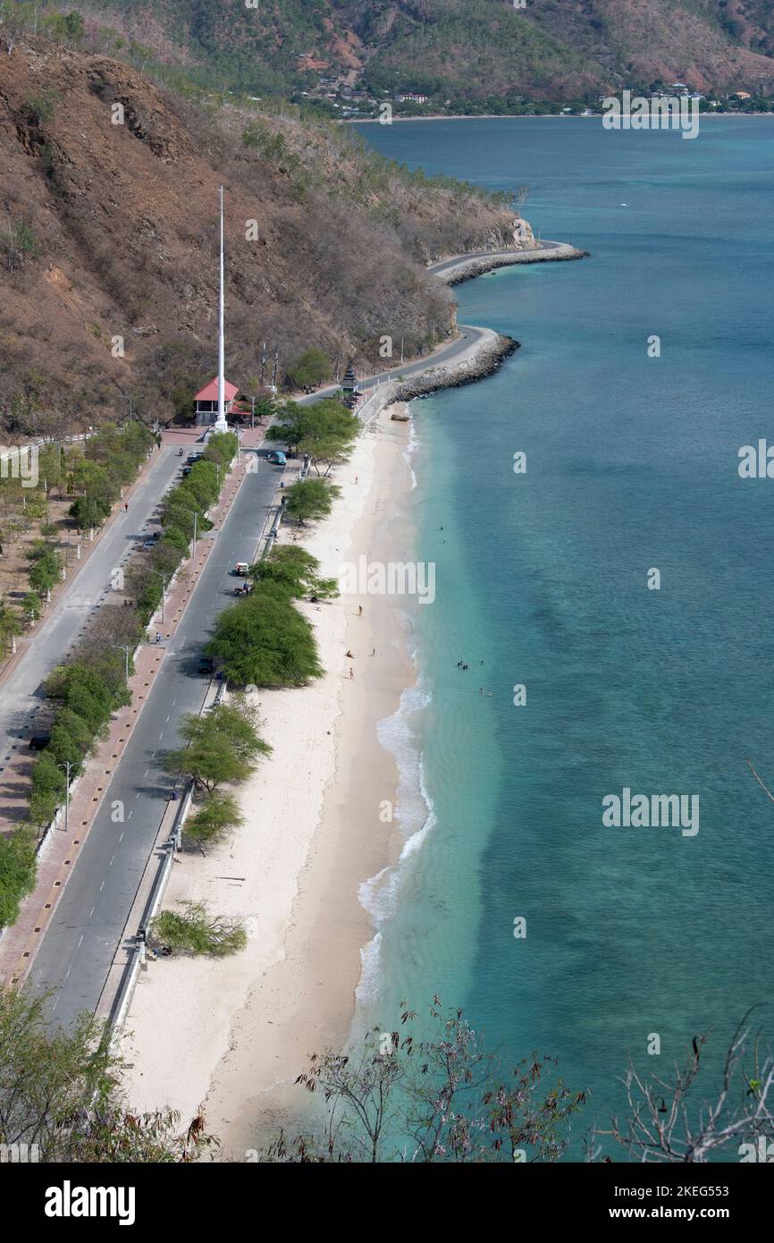Südostasien, Osttimor alias Timor Leste, Hauptstadt von Dili. Christo ...