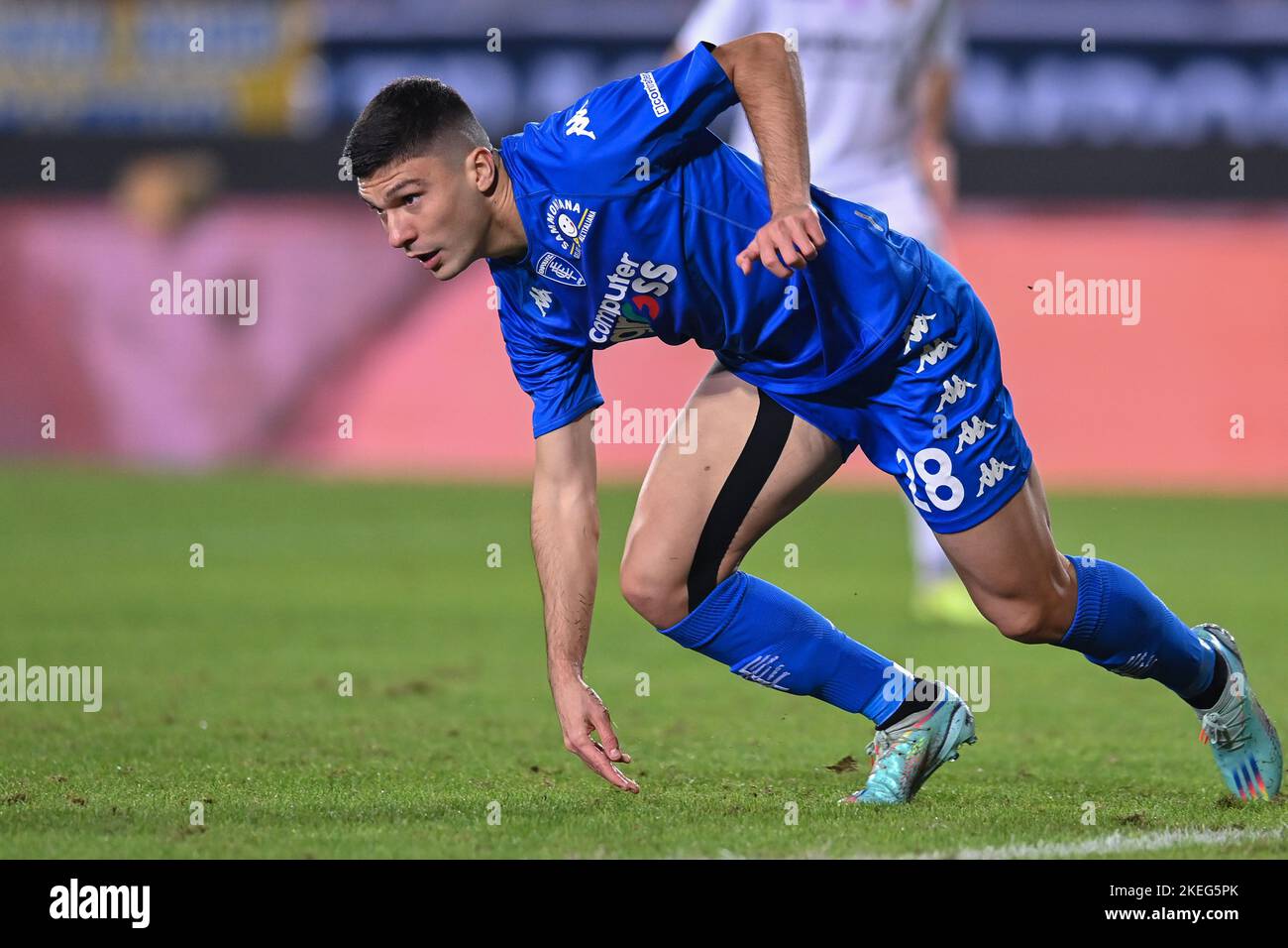 Nicolo Cambiaghi (FC Empoli) feiert am 11. November 2022 im Carlo ...