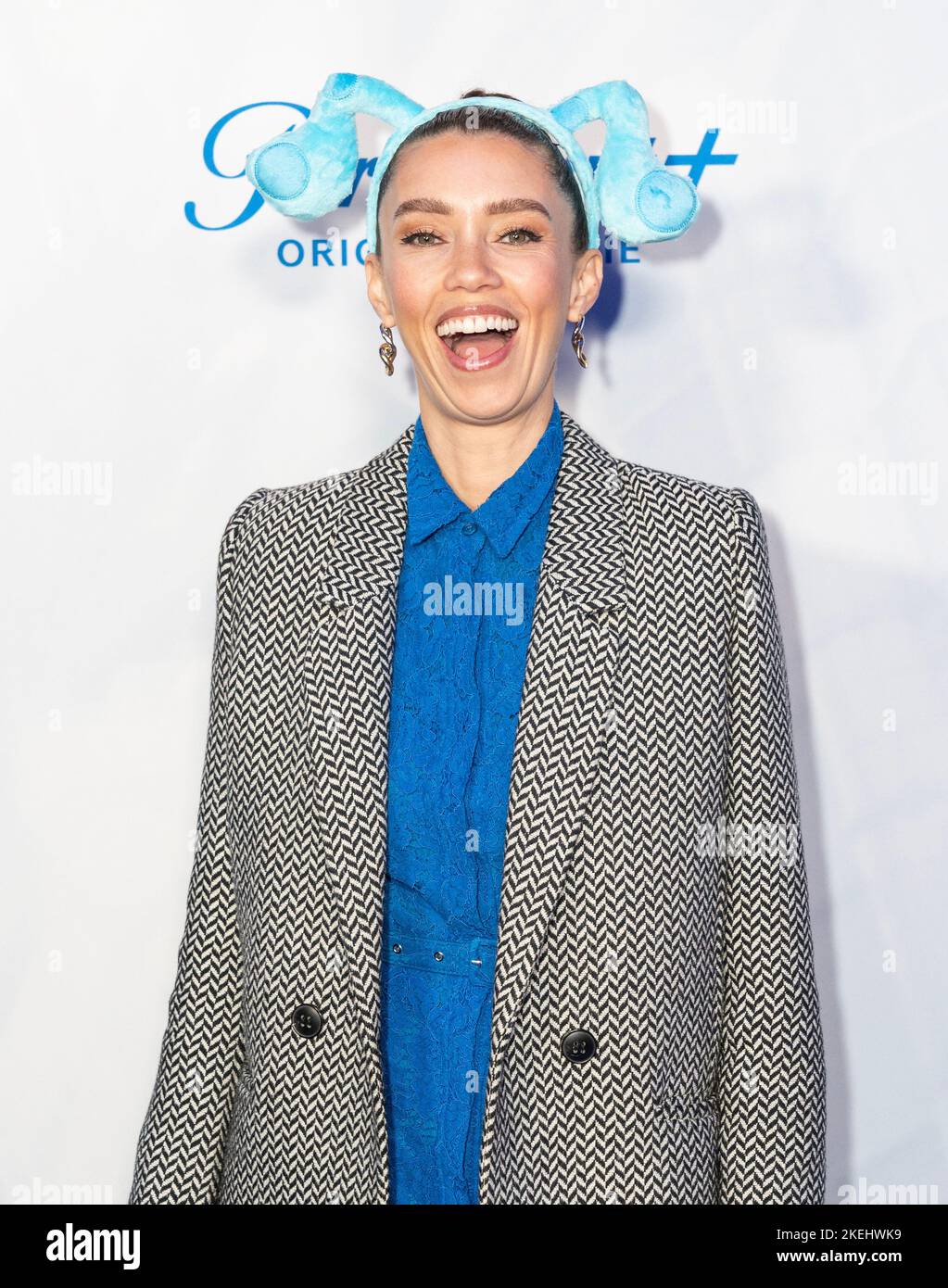 Thania Peck nimmt am 12. November 2022 an der Premiere von Blue's Big ...