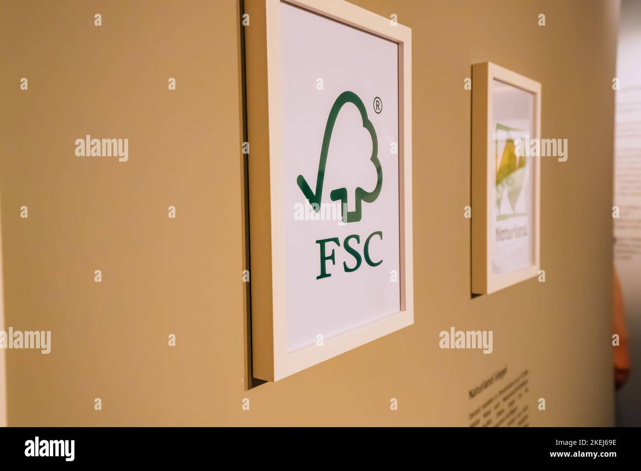 Fsc symbol -Fotos und -Bildmaterial in hoher Auflösung – Alamy