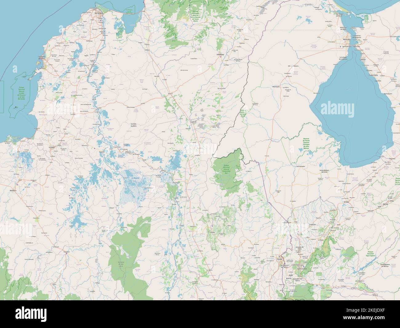 Mapa de colombia con sus departamento -Fotos und -Bildmaterial in hoher Auflösung – Alamy
