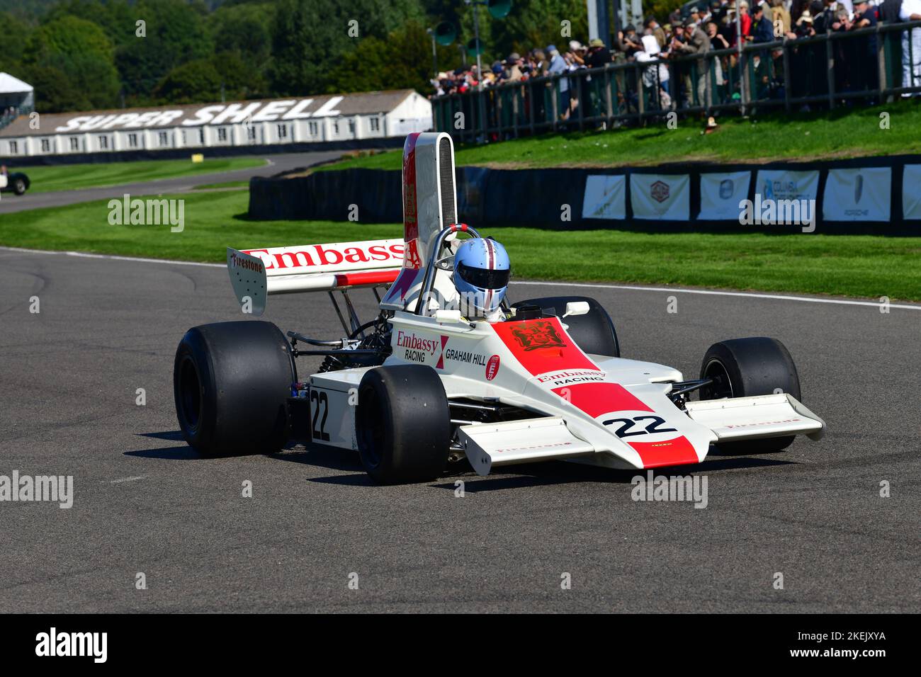 Brad Hoyt, Hill GH1, Graham Hill Feier, ein viel gefeierter und charismatischer Formel-1 ...