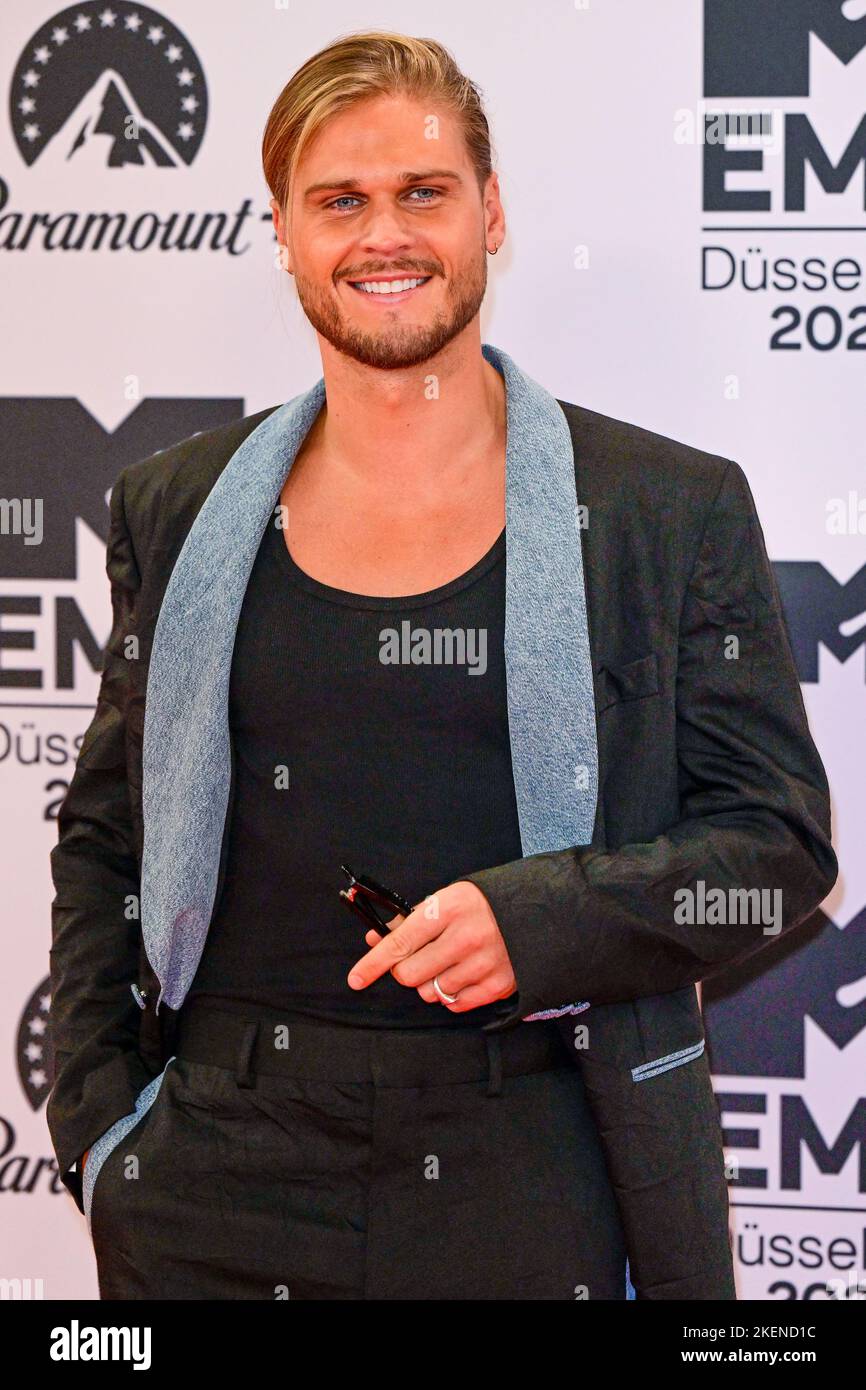 Rurik Gislason nimmt an der MTV EMAS 2022 im PSD Bank Dome in ...