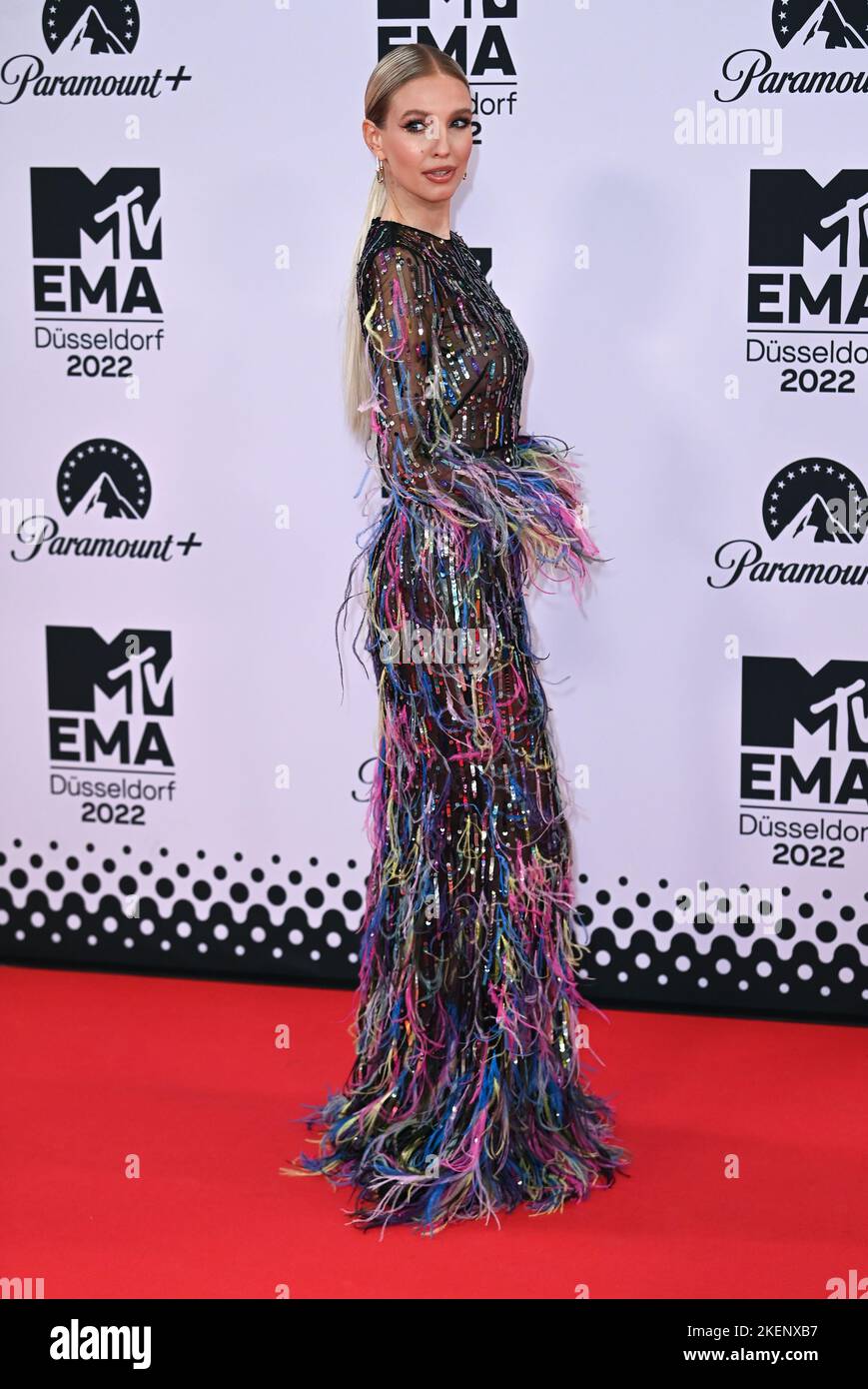 Düsseldorf, Deutschland. 13.. November 2022. Leonie Hanne bei der ...