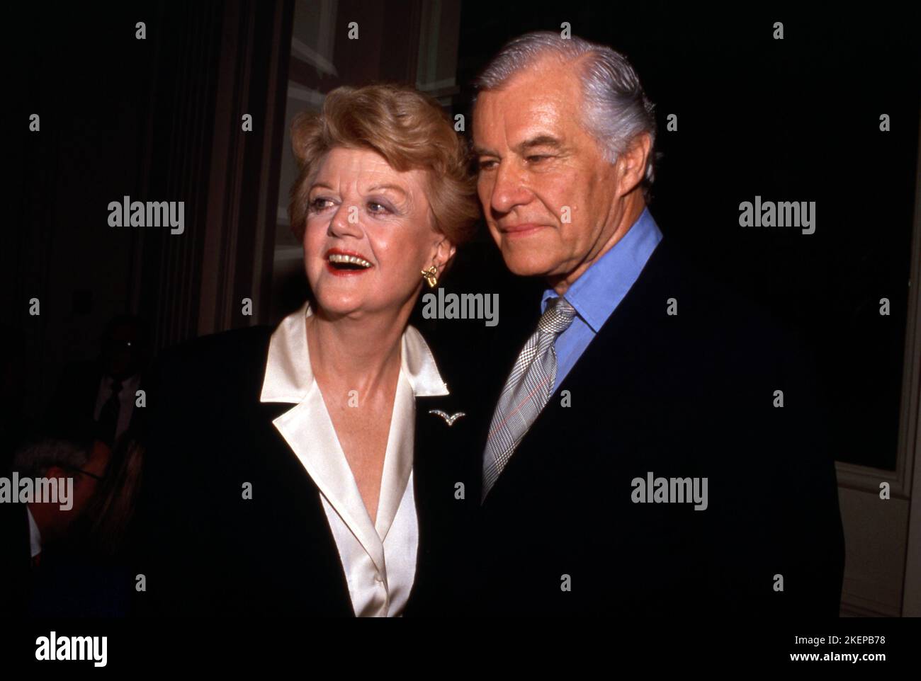 Angela Lansbury und Peter Shaw an der TV Academy Tribute to Angela ...