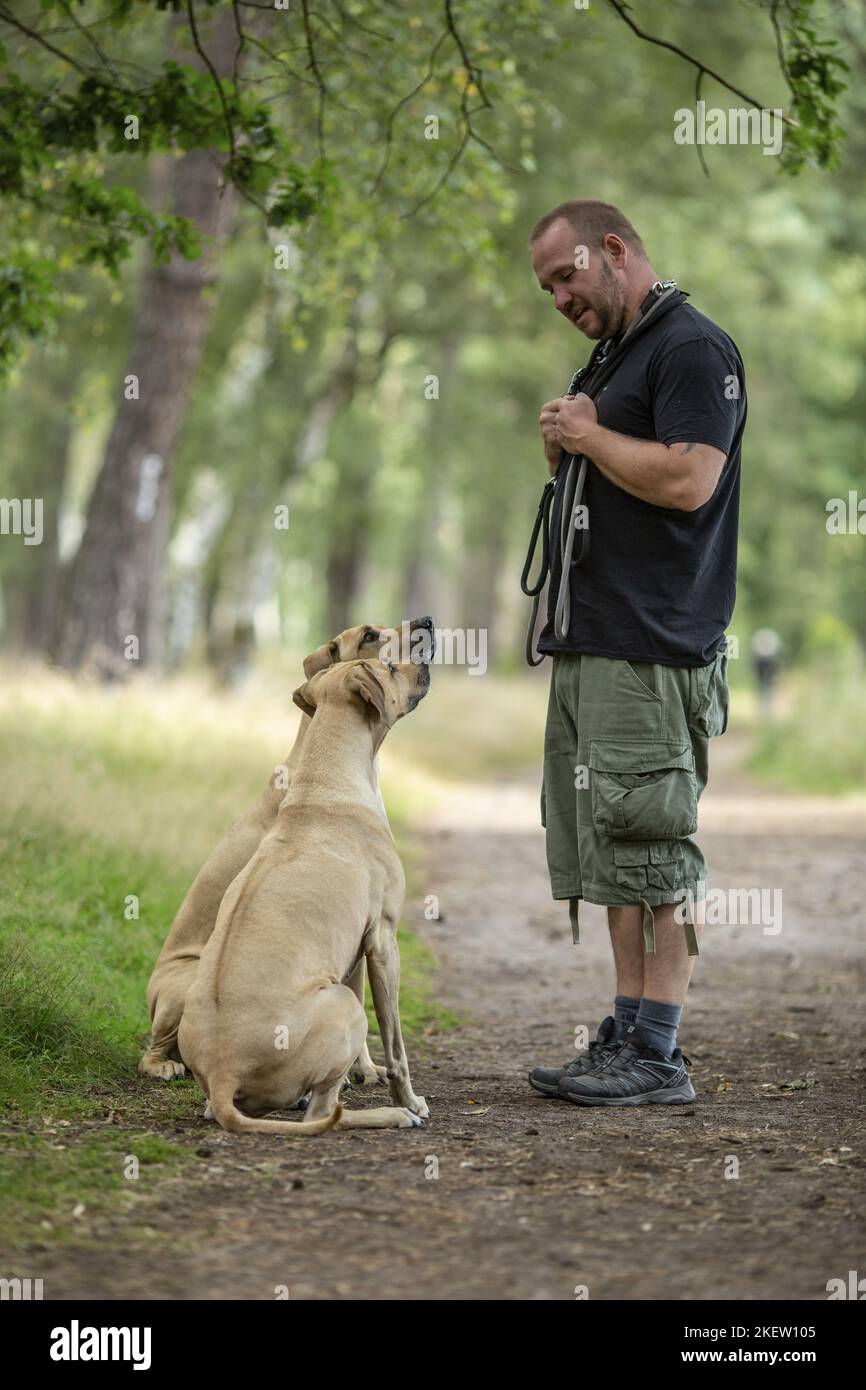 Man two ways -Fotos und -Bildmaterial in hoher Auflösung – Alamy