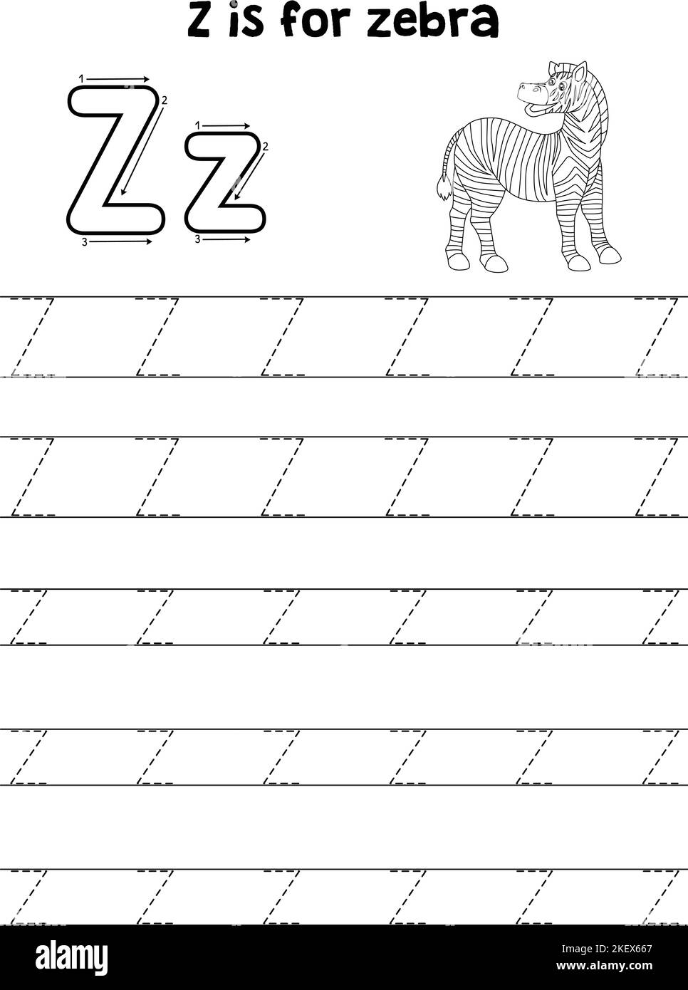 Dibujo para colorear z -Fotos und -Bildmaterial in hoher Auflösung – Alamy