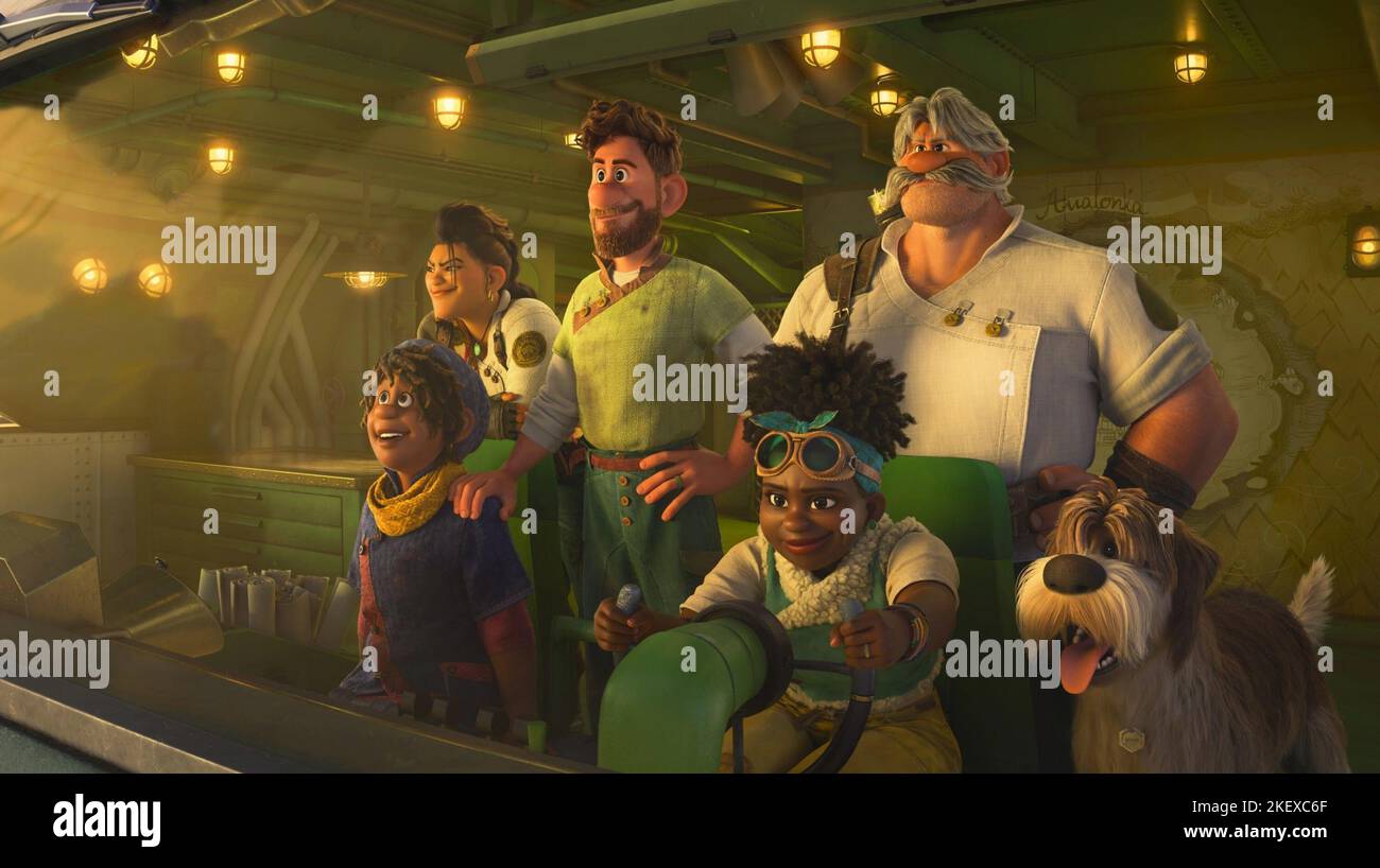 STRANGE WORLD, von links: Ethan Clade (Stimme: Jaboukie Young-White ...