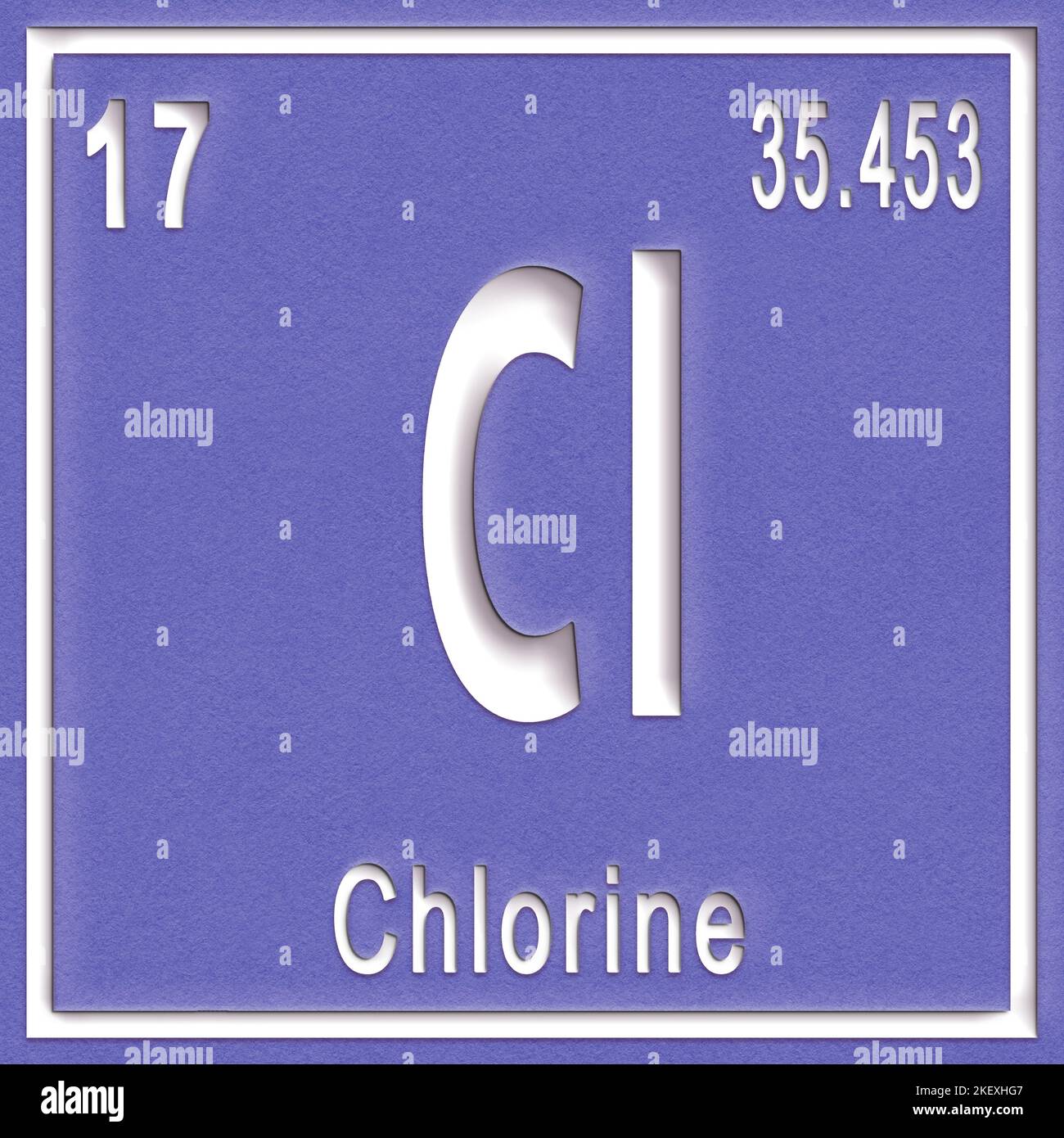 Chlorsymbol Periodensystem Die 7. Hauptgruppe Des Periodensystem Der
