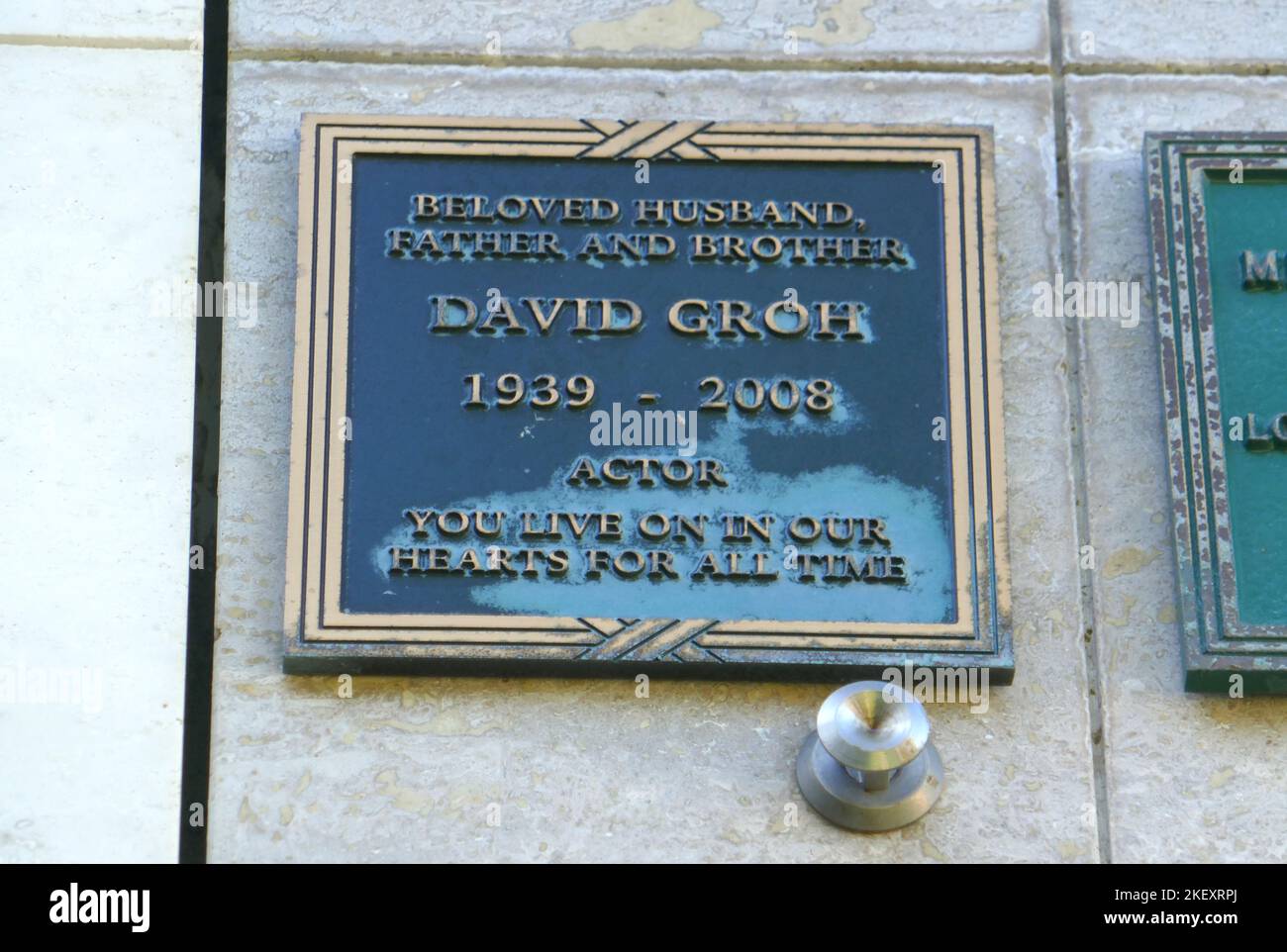 Los Angeles, California, USA 10.. November 2022 Grab des Schauspielers ...