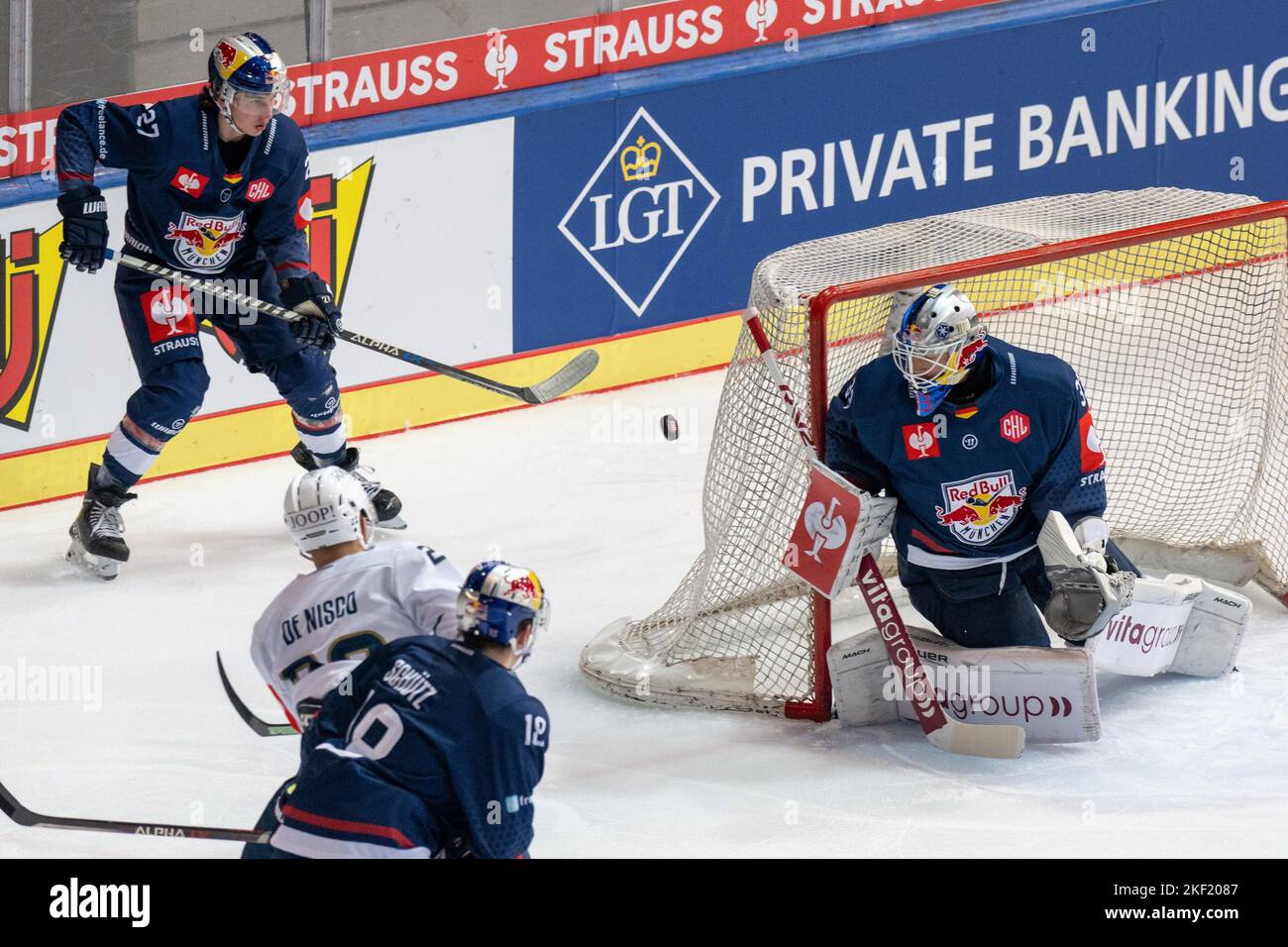 München, Deutschland. 15.. November 2022. Eishockey: Champions League ...