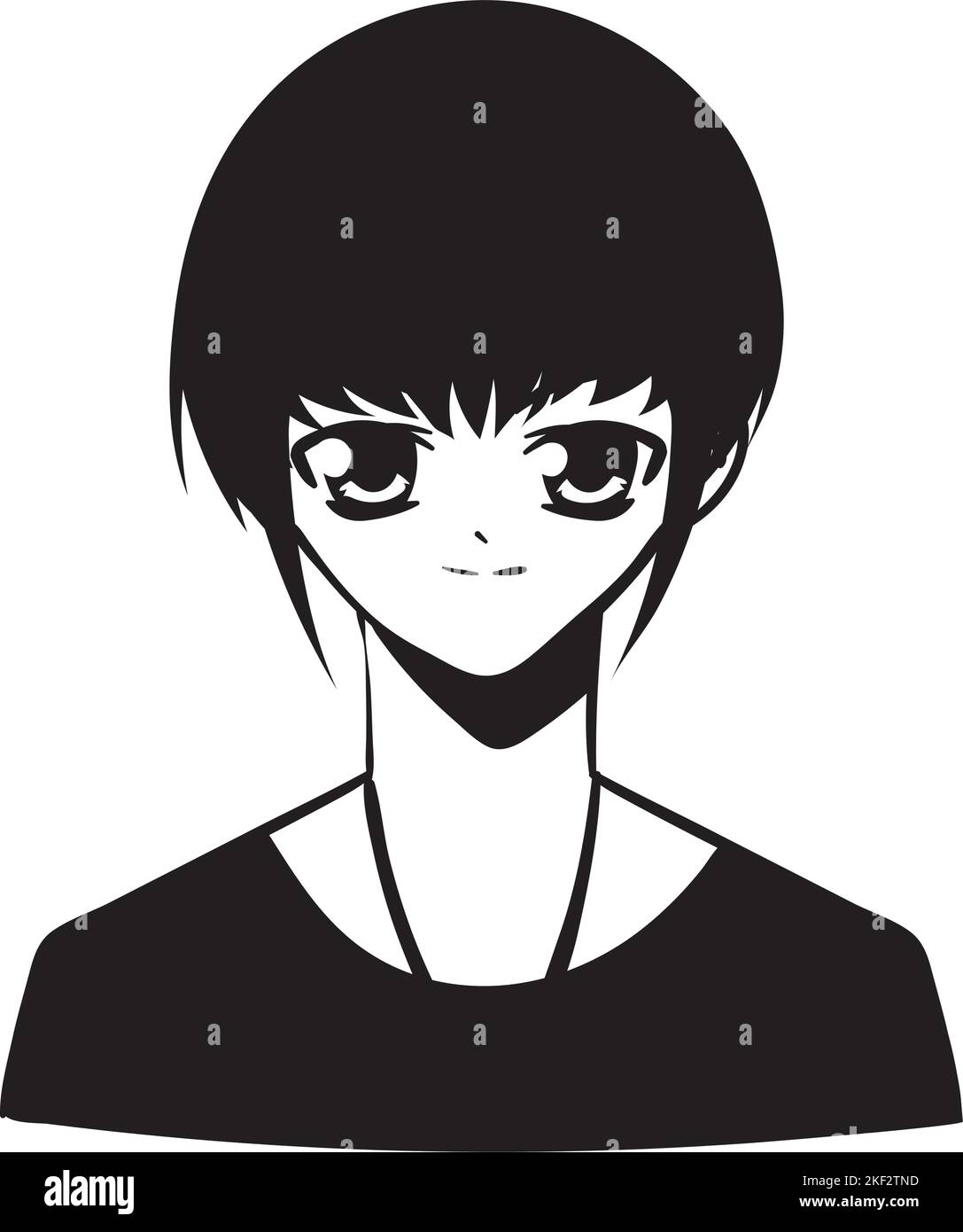 Man boy anime comic design Stock-Vektorgrafiken kaufen - Alamy
