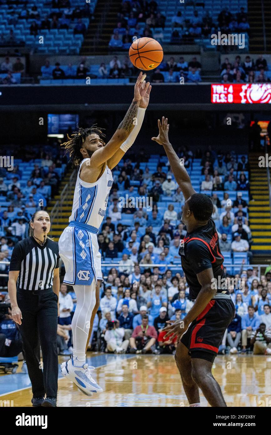 15. November 2022: North Carolina Tar Heels Wache R.J. Davis (4 ...