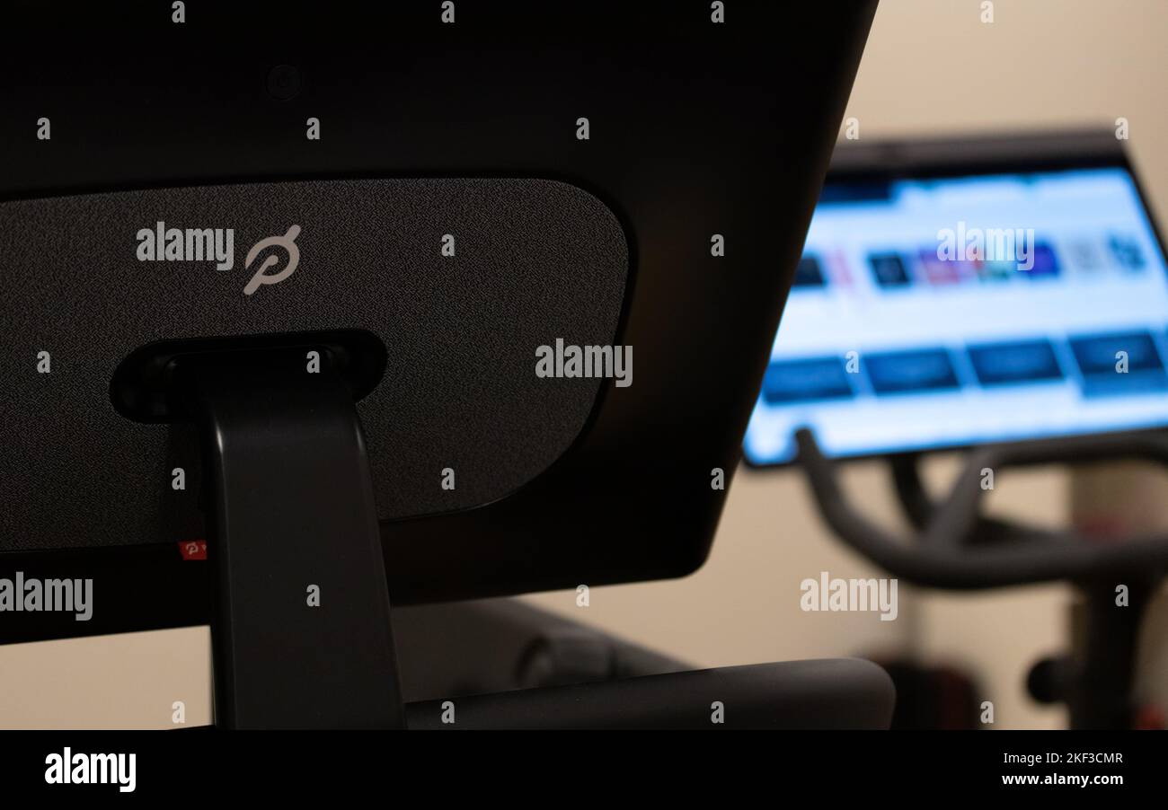 Peloton zeichen -Fotos und -Bildmaterial in hoher Auflösung – Alamy