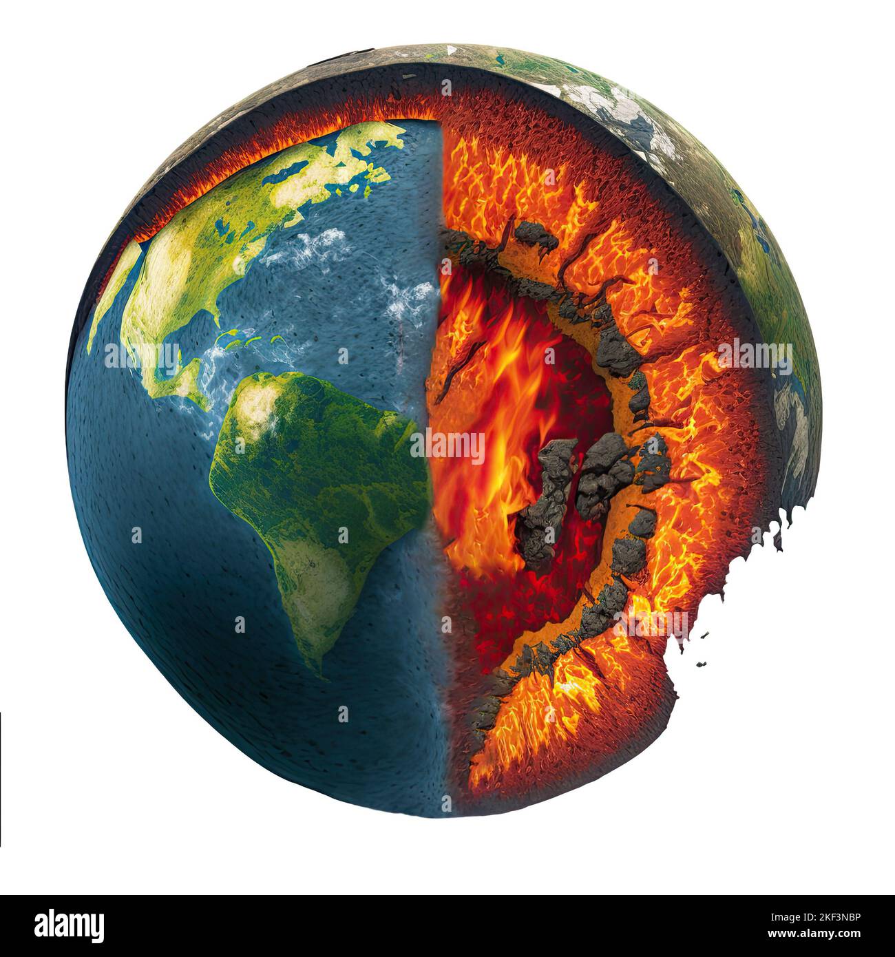 Erde 3d querschnitt -Fotos und -Bildmaterial in hoher Auflösung - Seite ...