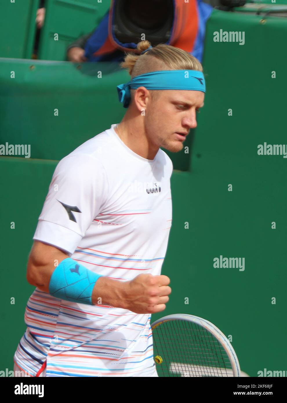 Alejandro Davidovich Fokina aus Spanien während des Rolex Monte-Carlo ...
