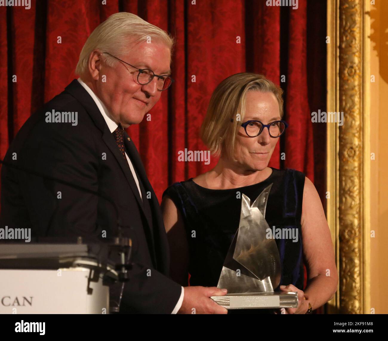 16. November 2022, New York City, New York, USA: Bundespräsident FRANK ...